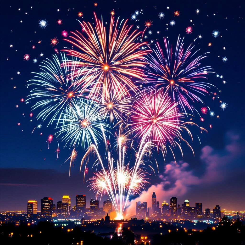 Fireworks Images - AI Generated Clip Art & Designs