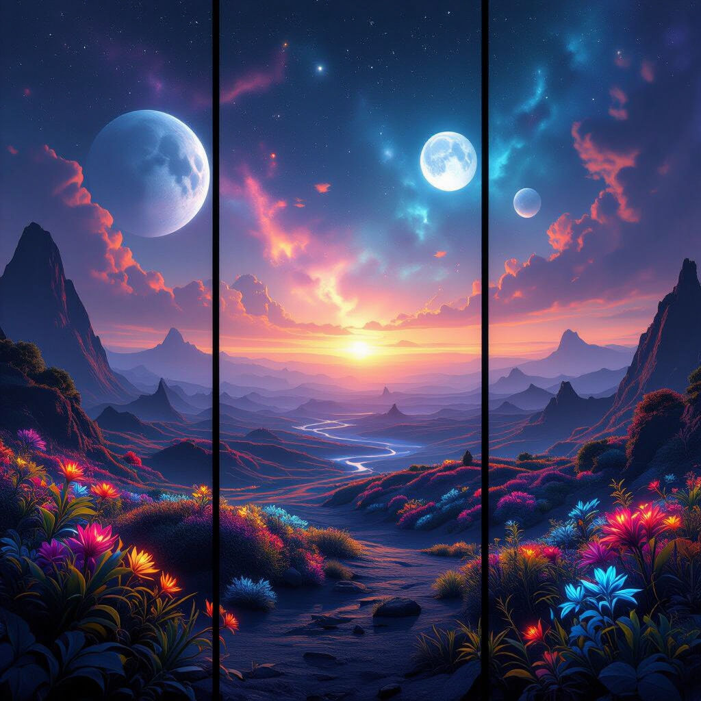 3 Monitor Wallpapers - Create Stunning Triple Monitor Setups