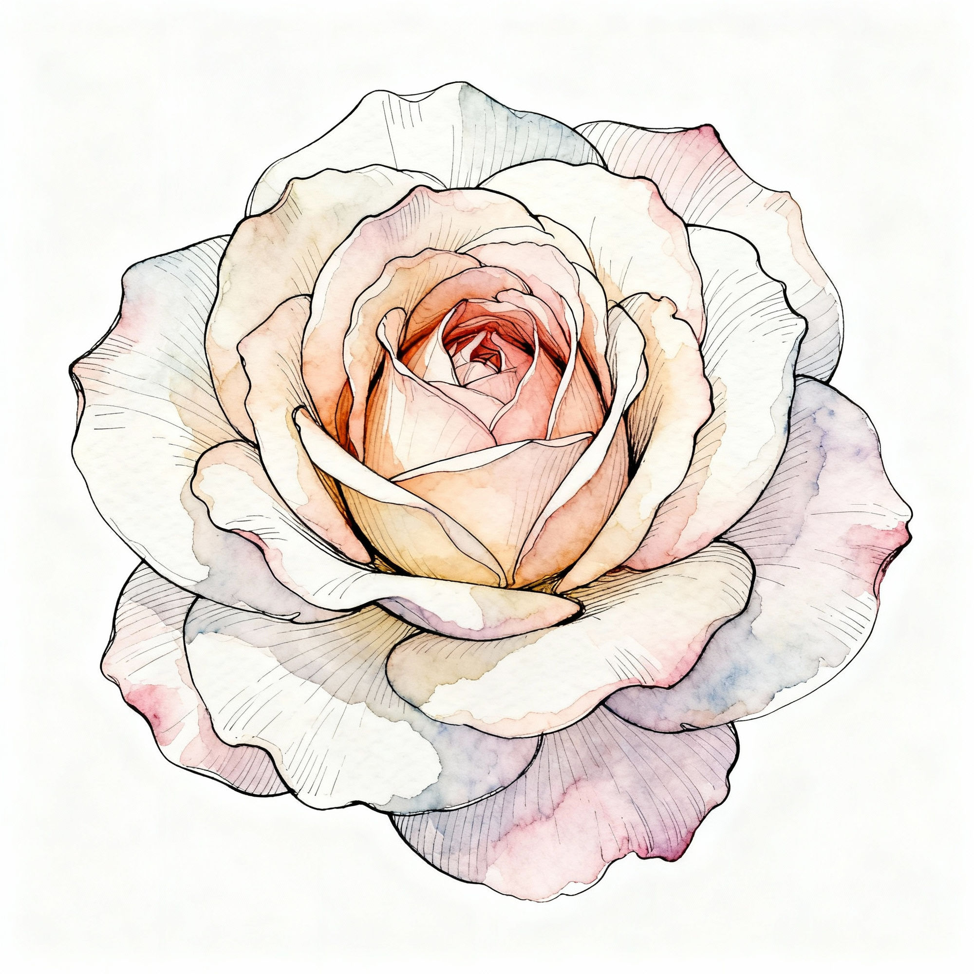 Easy Rose Drawings - Create Beautiful Rose Art