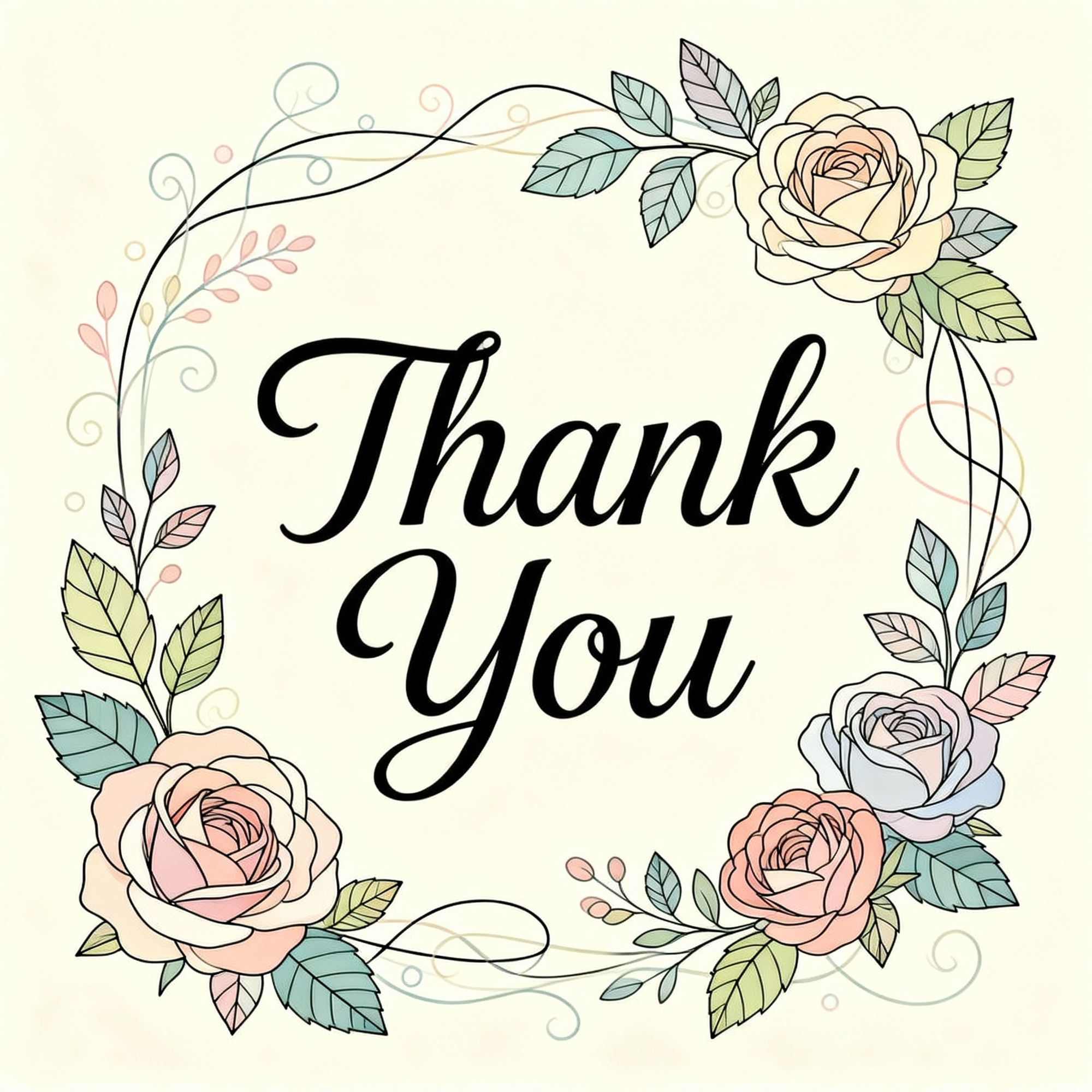 Thank You Clip Art - Free & AI-generated | Nightcafe