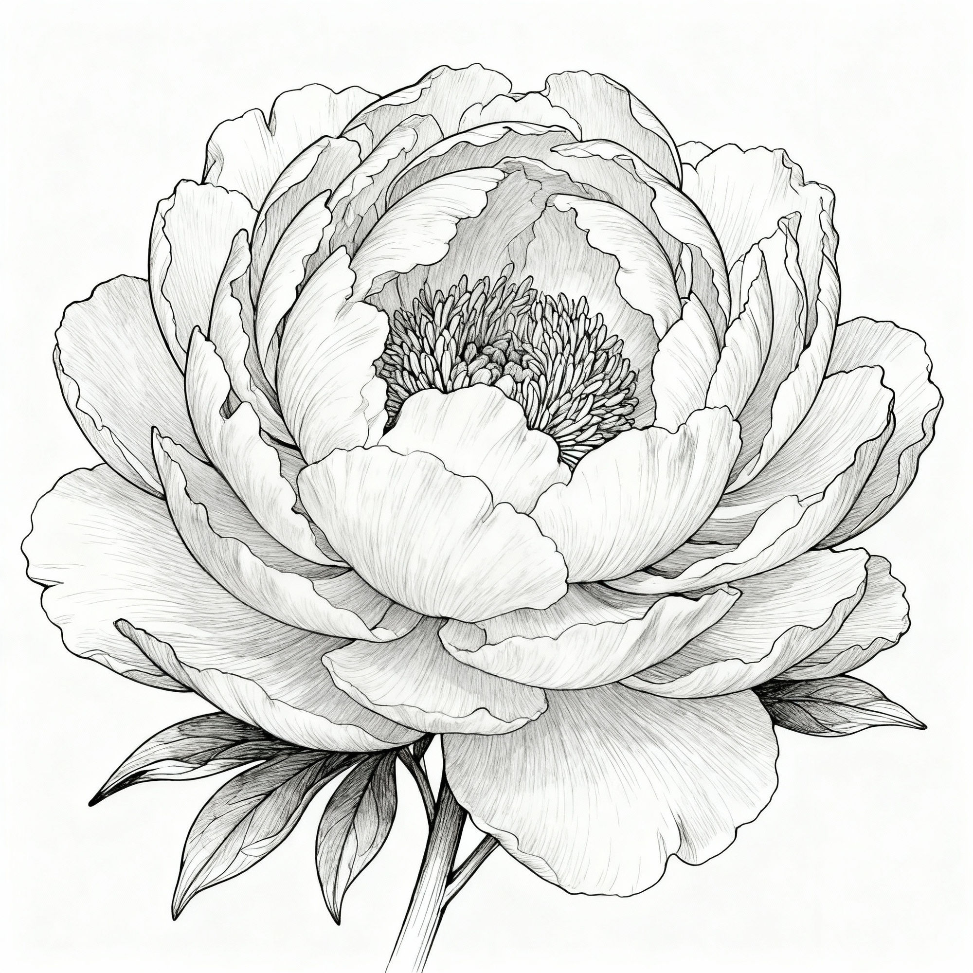Easy Big Flower Drawings - Create Stunning Floral Art