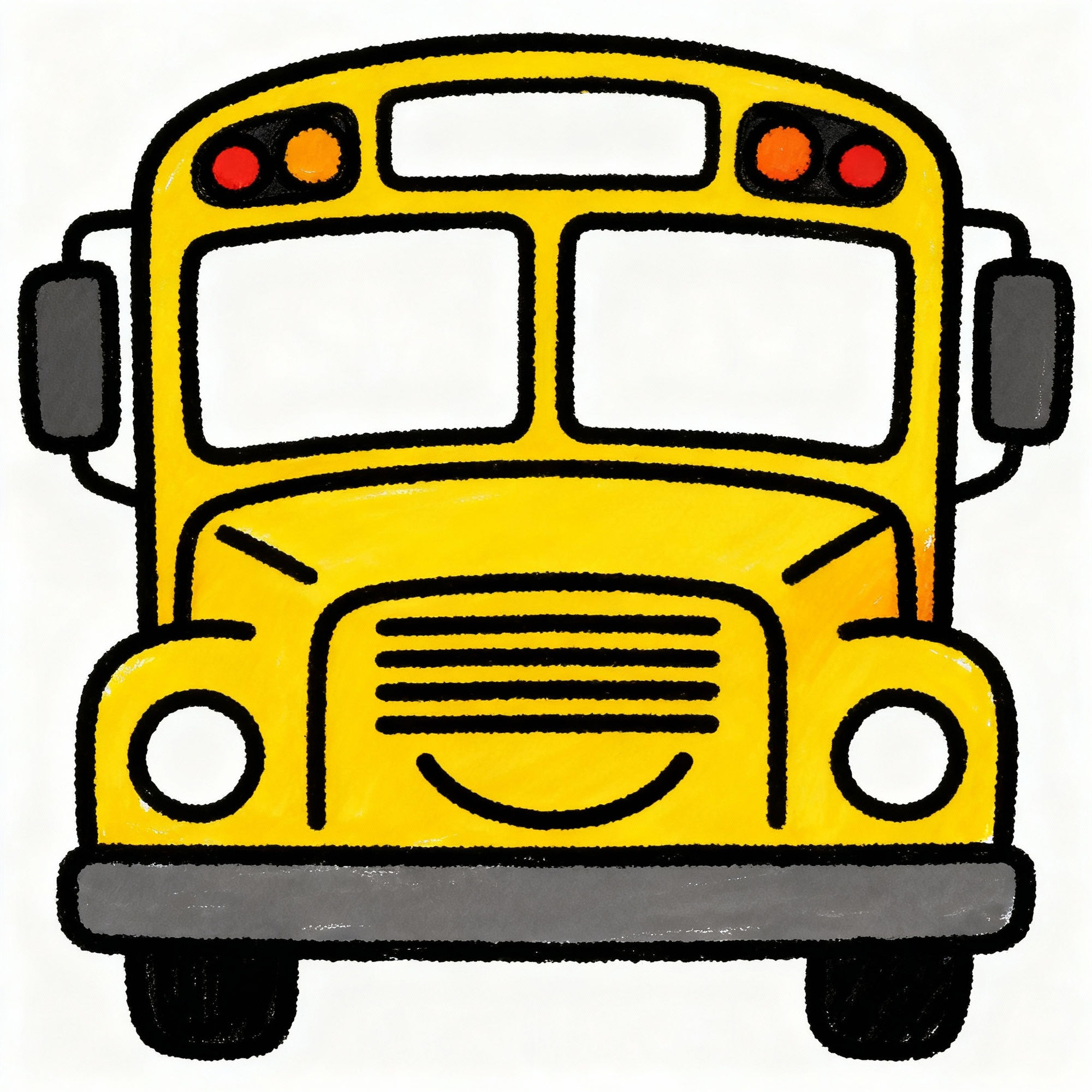 Easy School Bus Drawings - Create Your Own Art