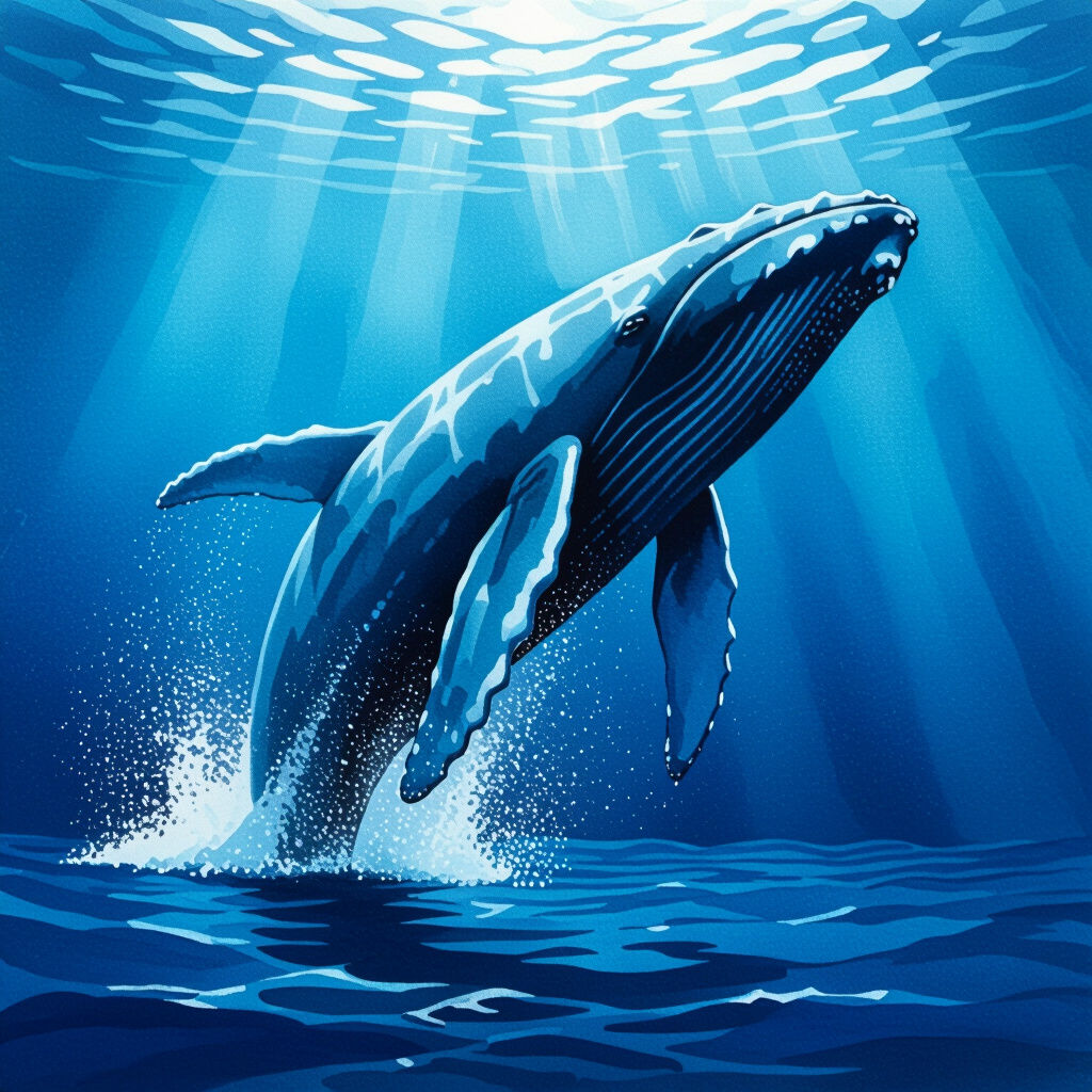 Realistic Whale Drawings - AI Art Gallery