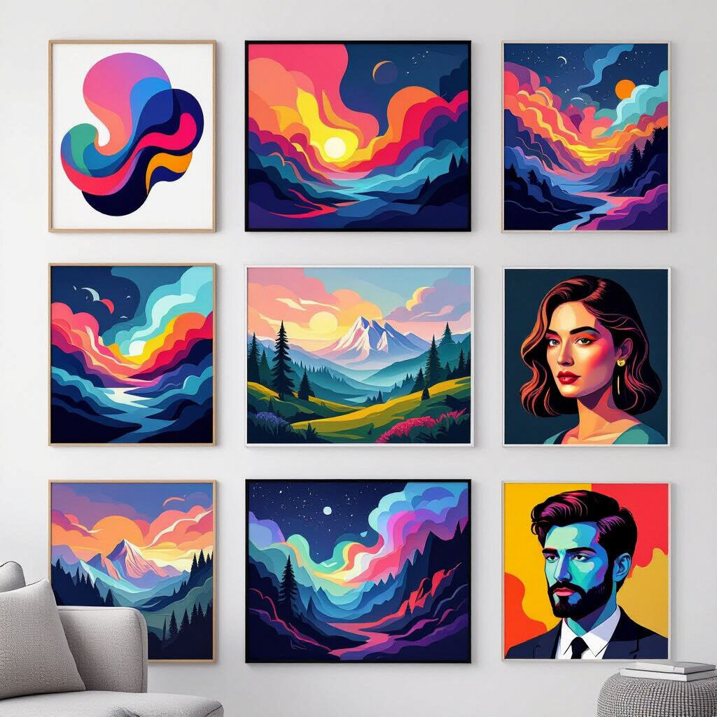Affordable Art Prints - Create Unique AI Art