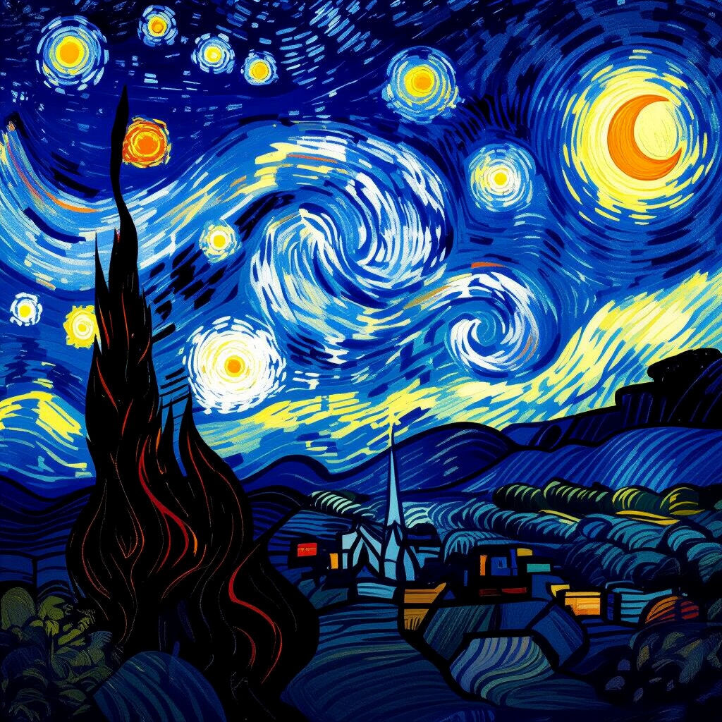 Starry Night Wallpapers - Create Yours With AI