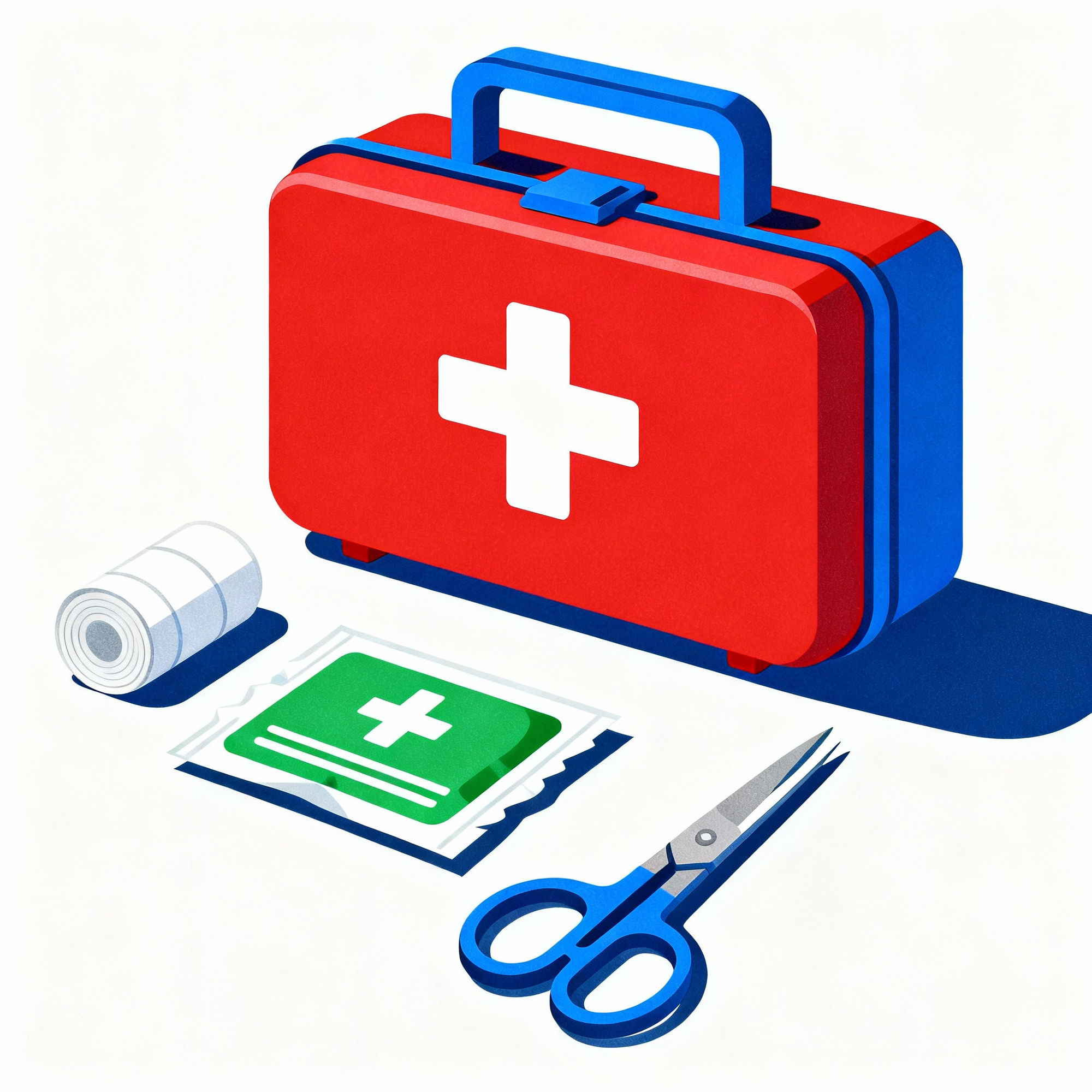 First Aid Clip Art - AI Generated Graphics