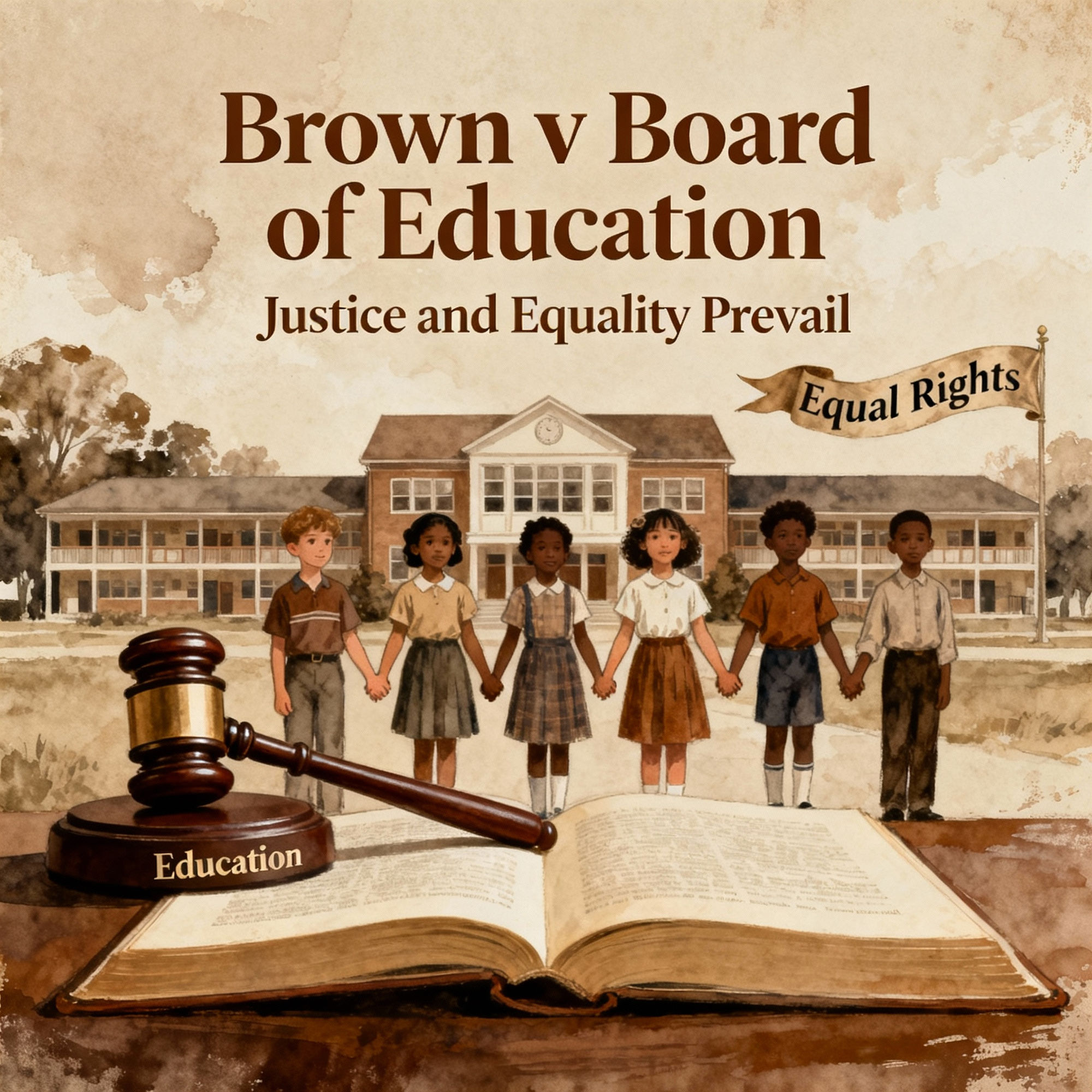 Brown V Board Of Education Drawings - AI Art Gallery