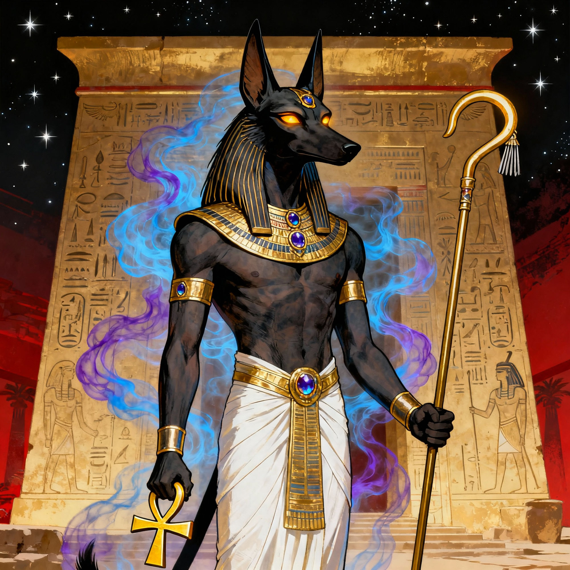 Anubis Drawings - Create Unique Anubis Art With AI