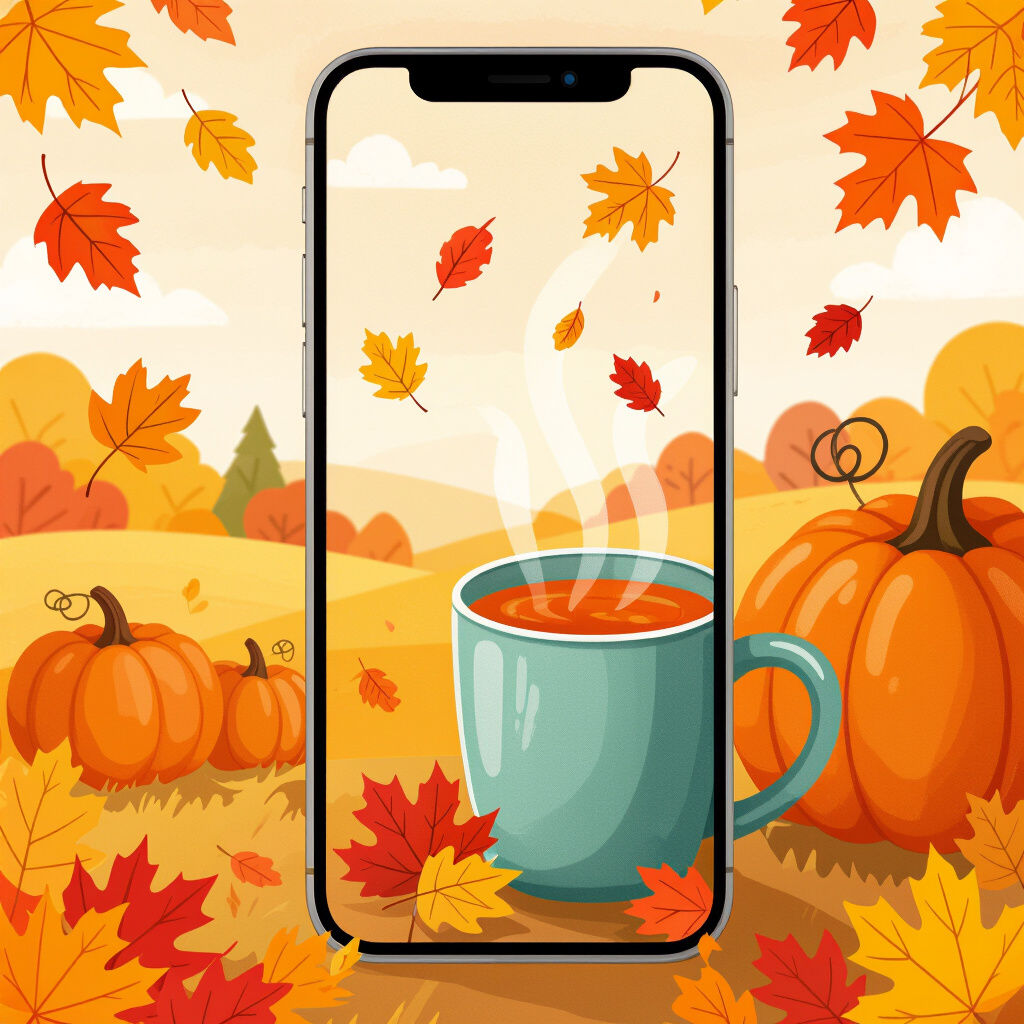 Fall Wallpaper For Phone - AI Generated Autumn Vibes