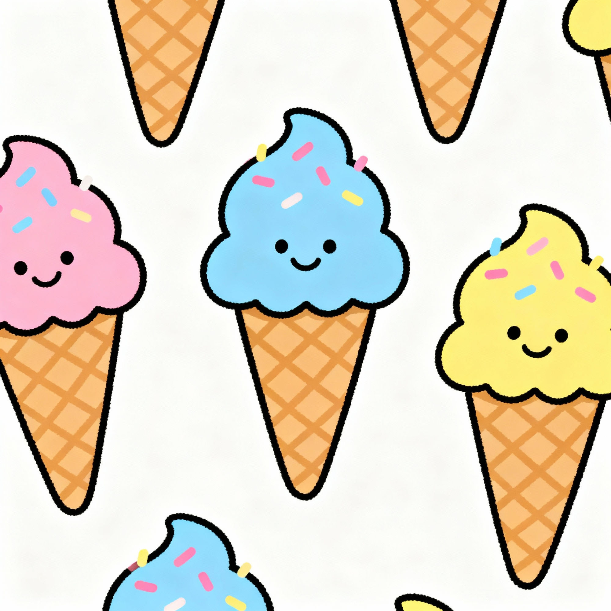 Easy Ice Cream Drawings - Create Cute Art With AI