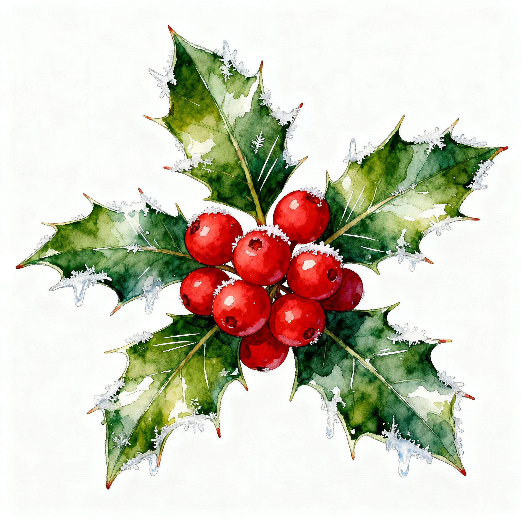 Holly Berry Drawings - Create Your Own AI Art