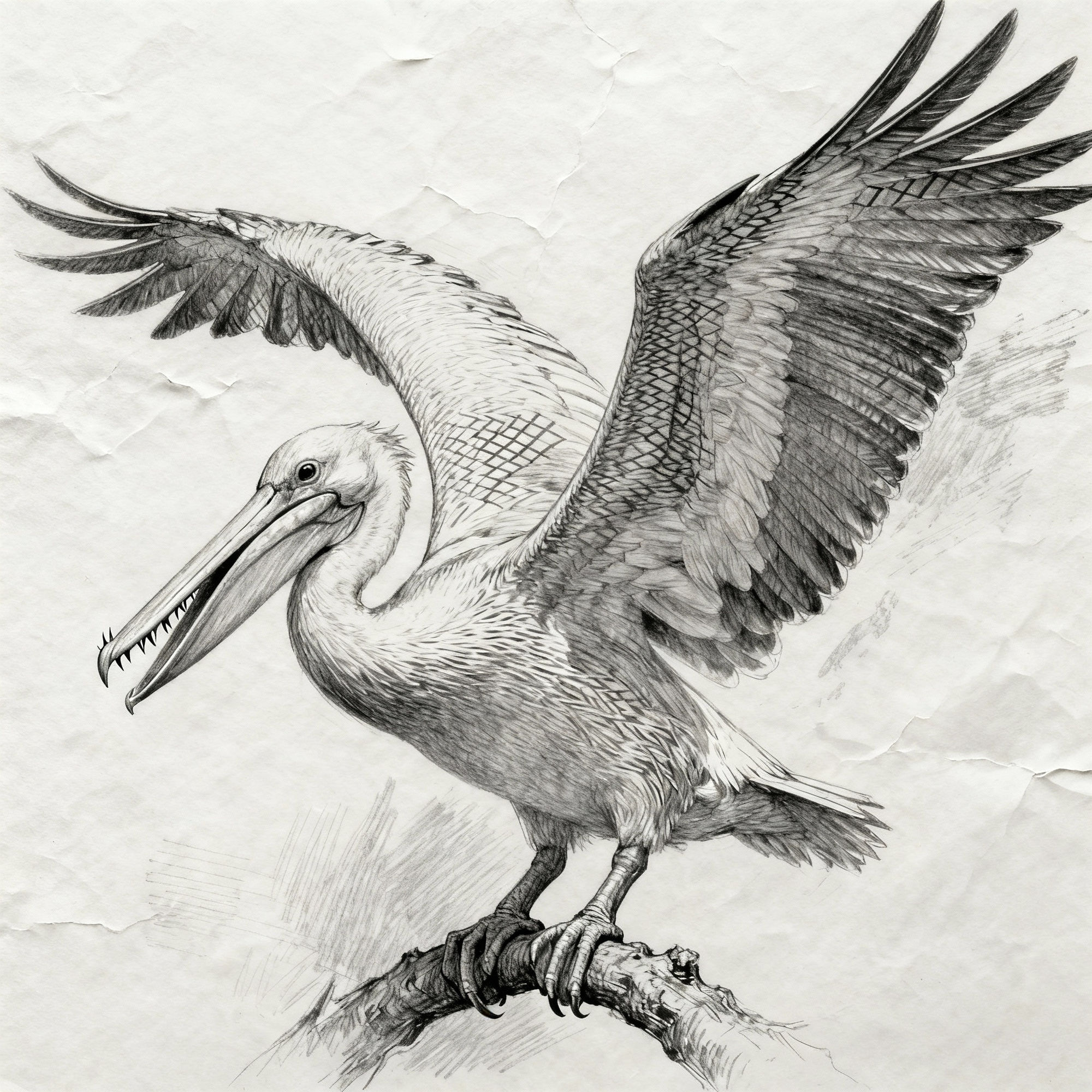 Pelican Drawings - AI Art Generator