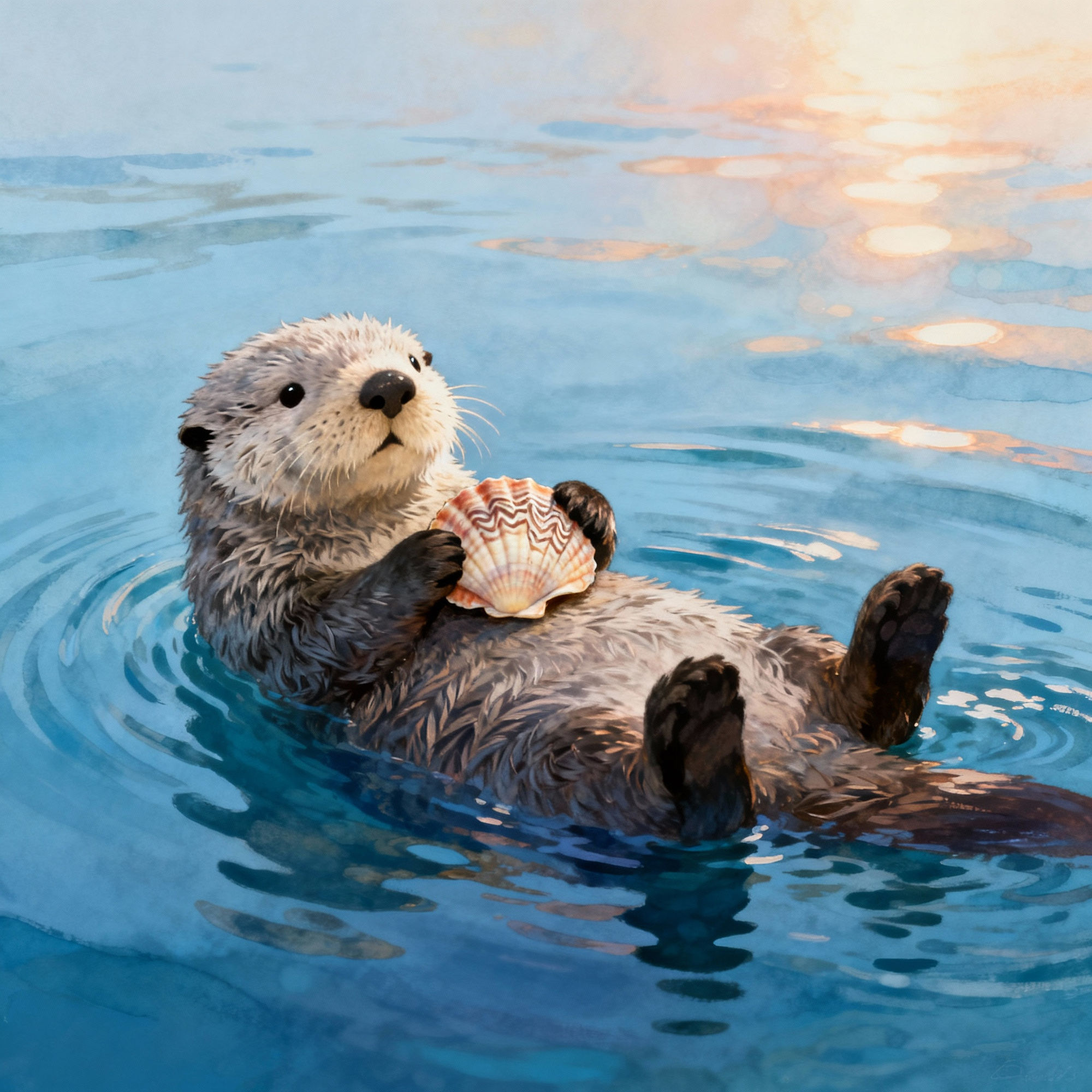 Sea Otter Drawings - Create Cute Otter Art With AI