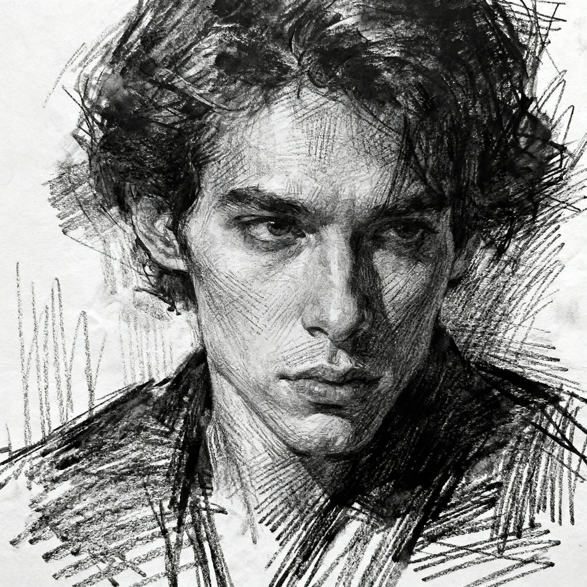 Scumbling Drawing Art - Create Unique Textures With AI