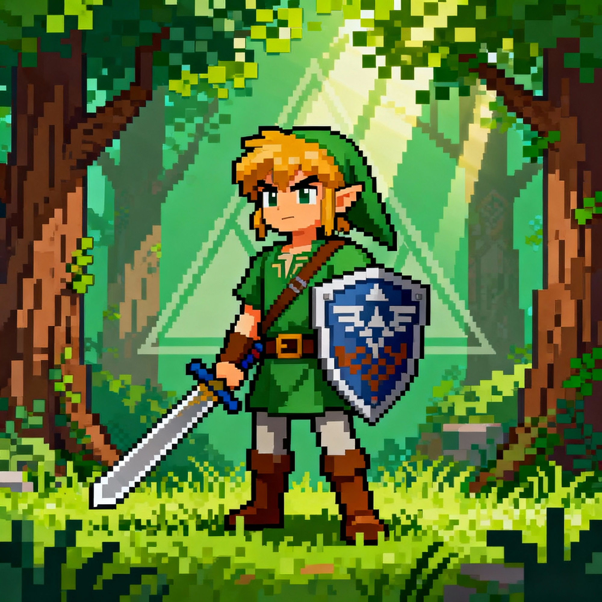 Link Pixel Art - Create Unique Pixel Art With AI