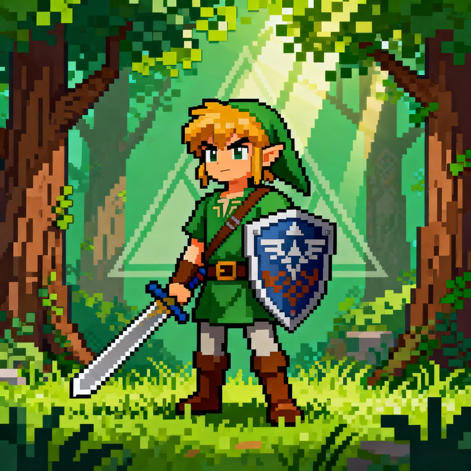 Link Pixel Art - Create Unique Pixel Art With AI