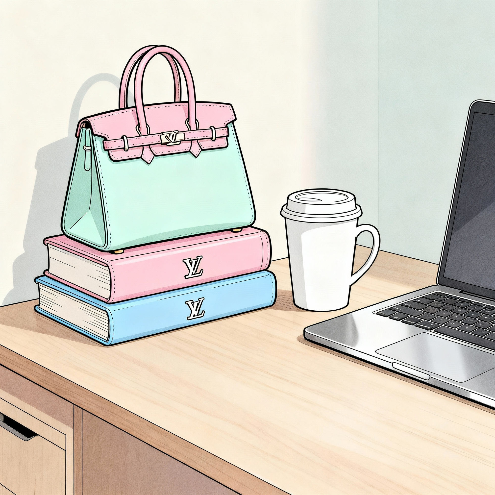 Preppy Drawings - AI Art Generator