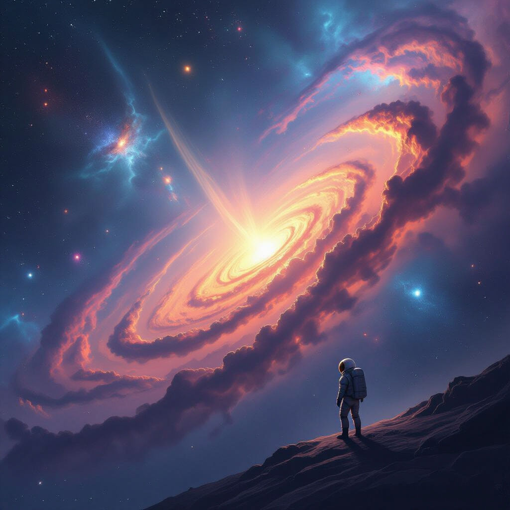 Space Art Gallery - AI Generated Examples Of Space In Art