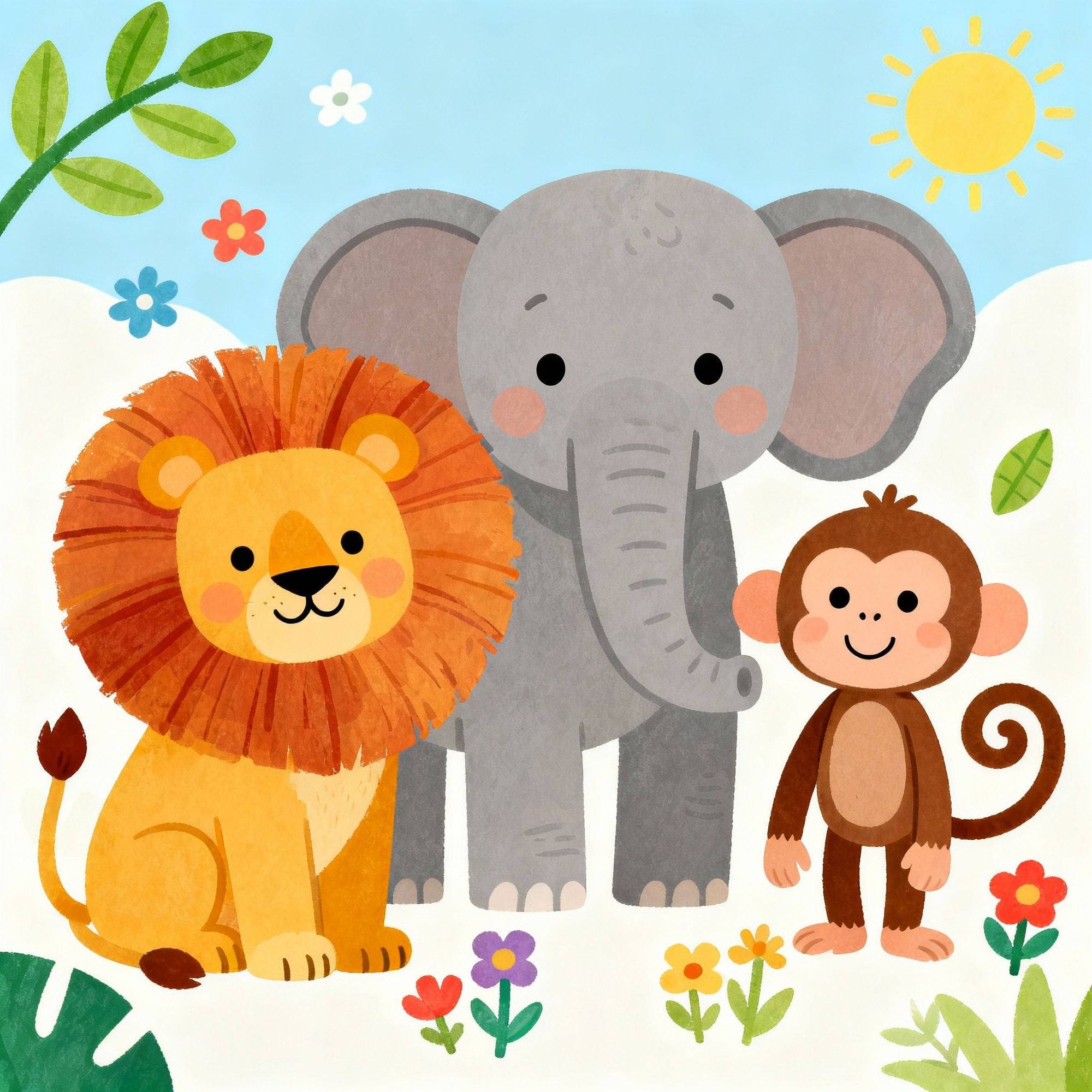 Animals Drawing For Kids - Creative AI Art Gallery