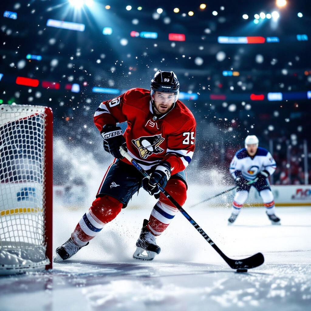 Hockey Wallpaper - AI Generated & Customizable