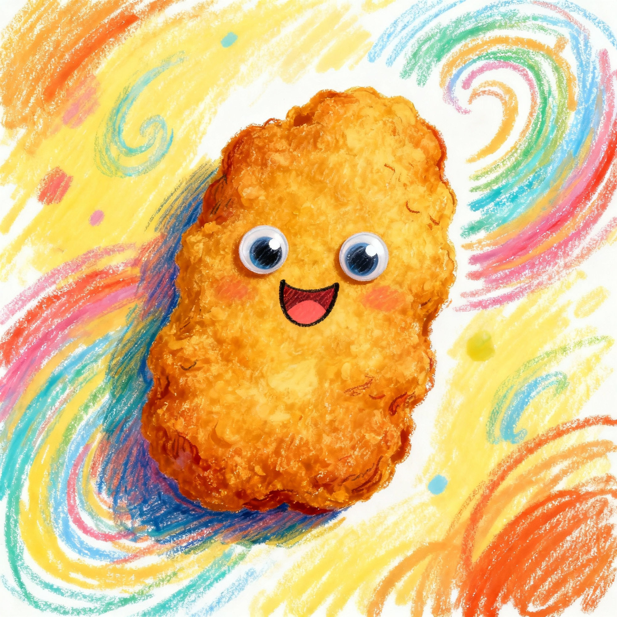 Chicken Nugget Drawings - AI Generated Art