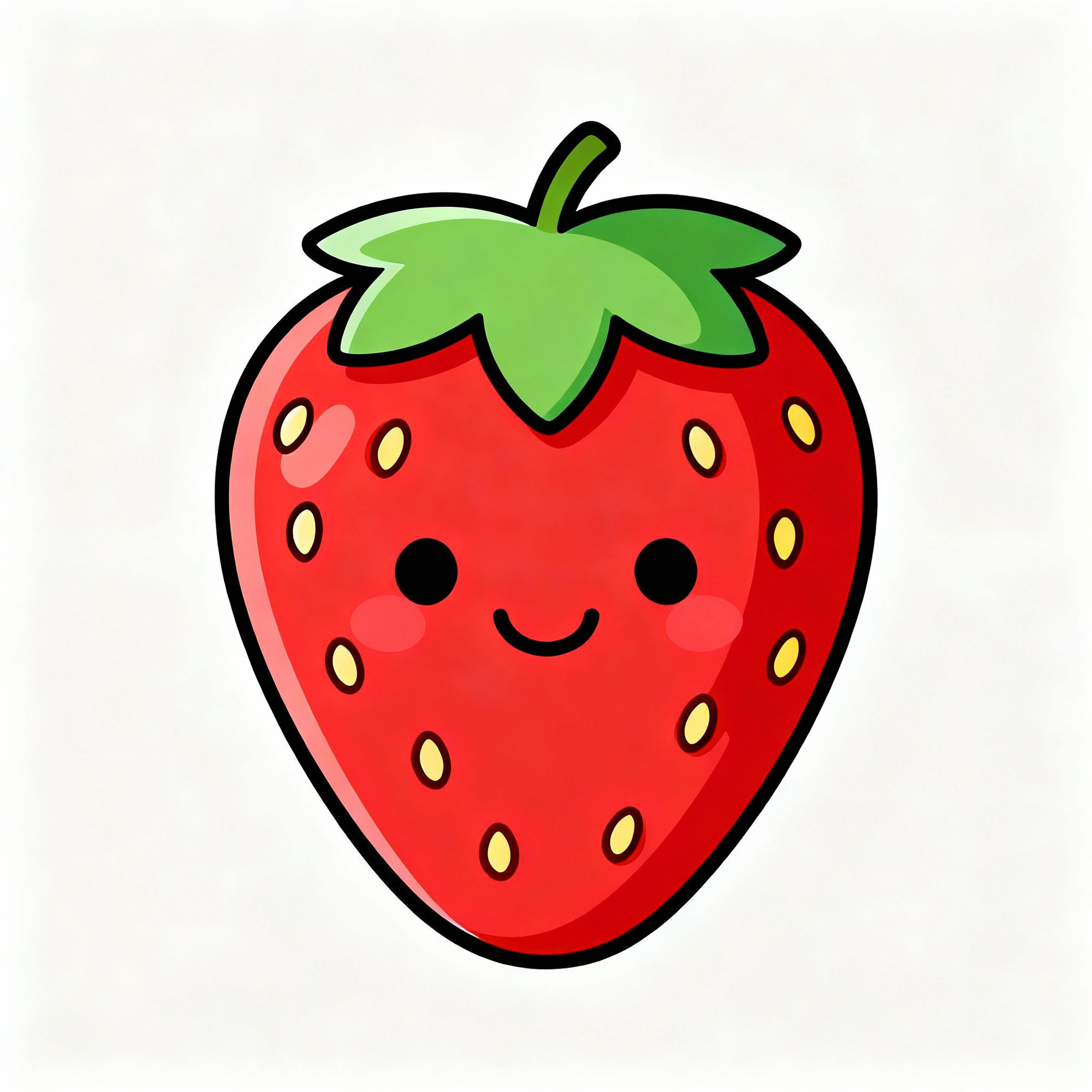 Easy Strawberry Drawings - Create Cute Art With AI