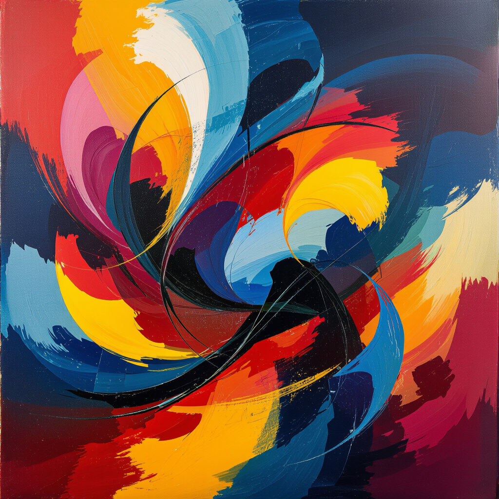 Gesture Art Gallery - AI-generated Expressive Art