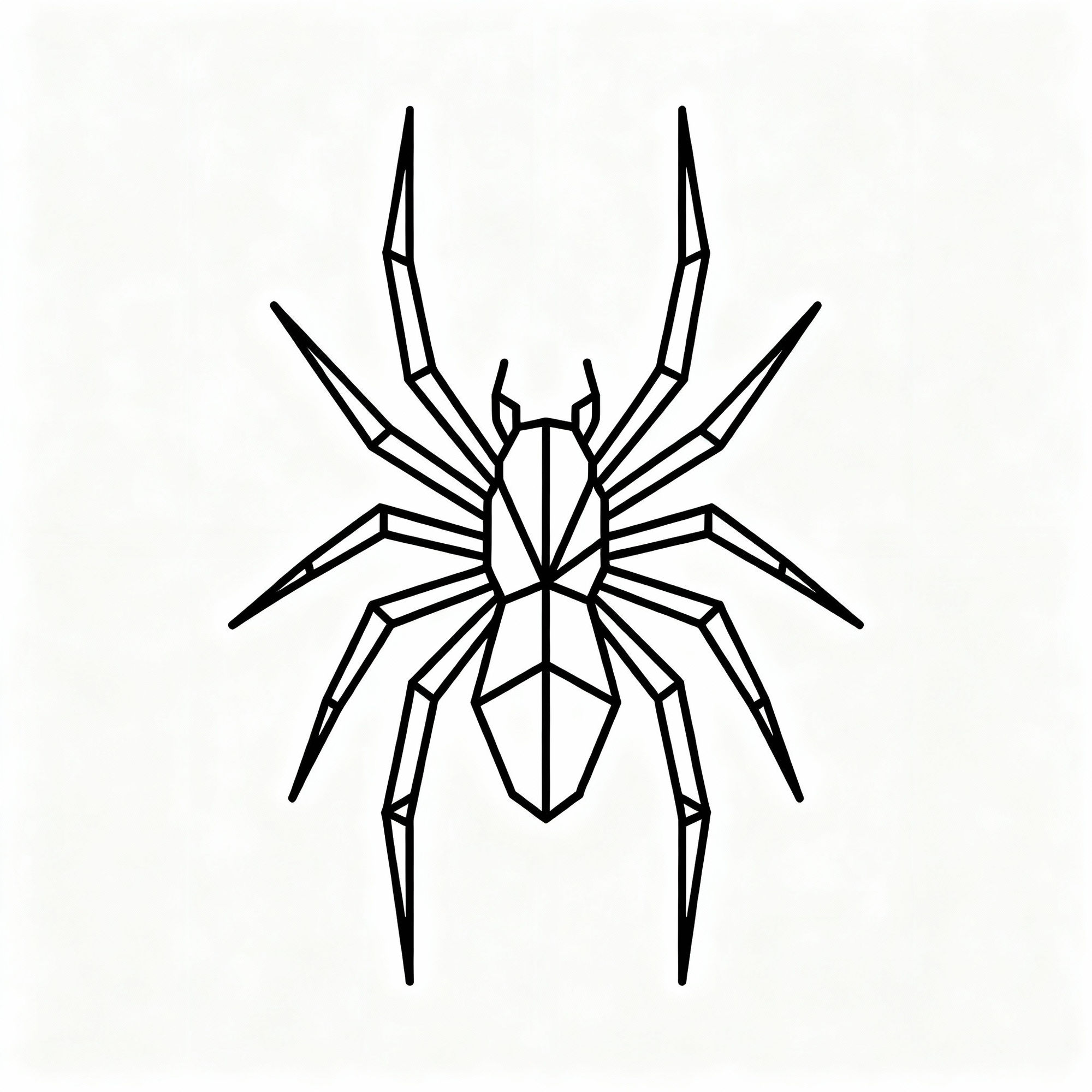 Simple Spider Drawings - AI Art Gallery