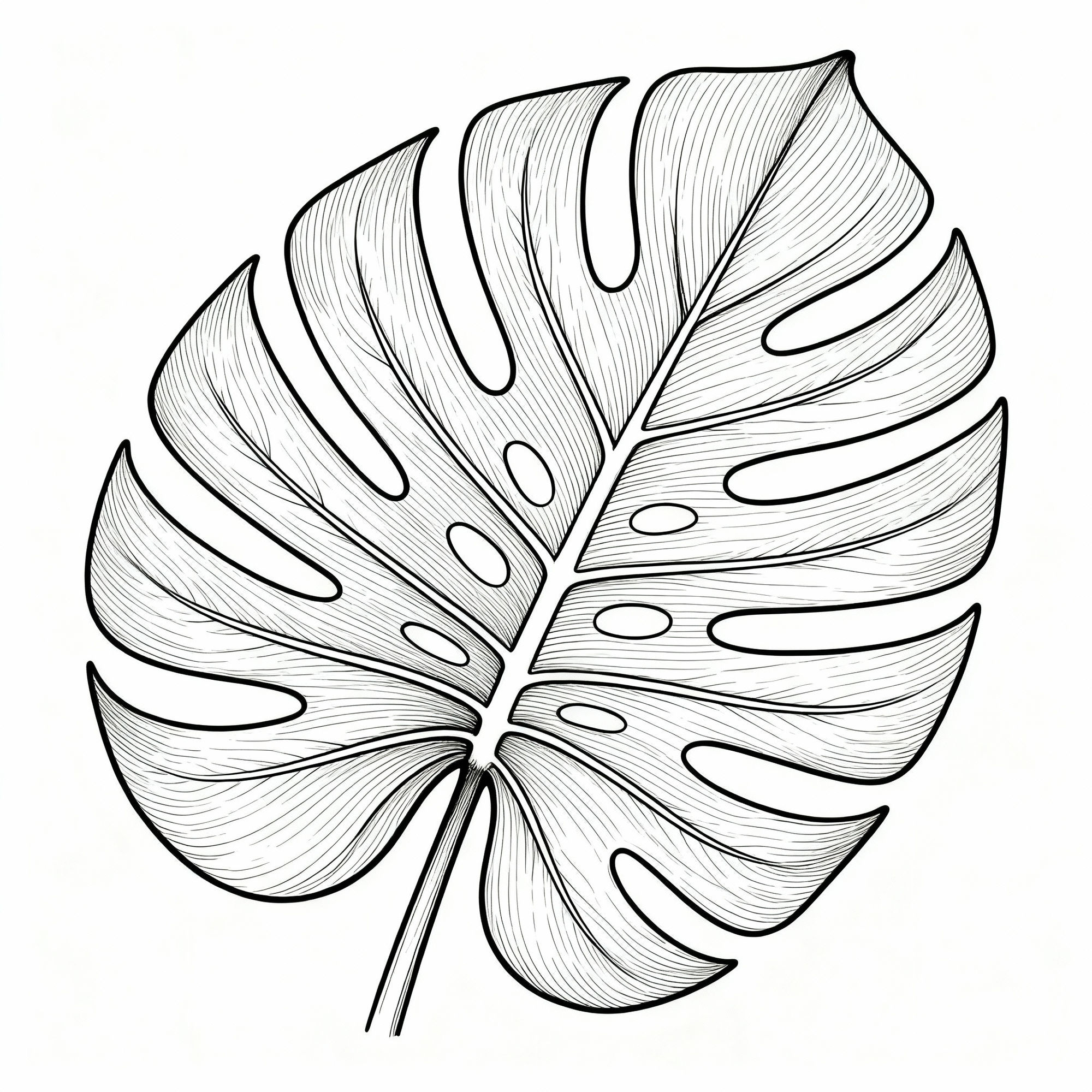 Easy Leaf Drawings - Simple & Beautiful AI Art