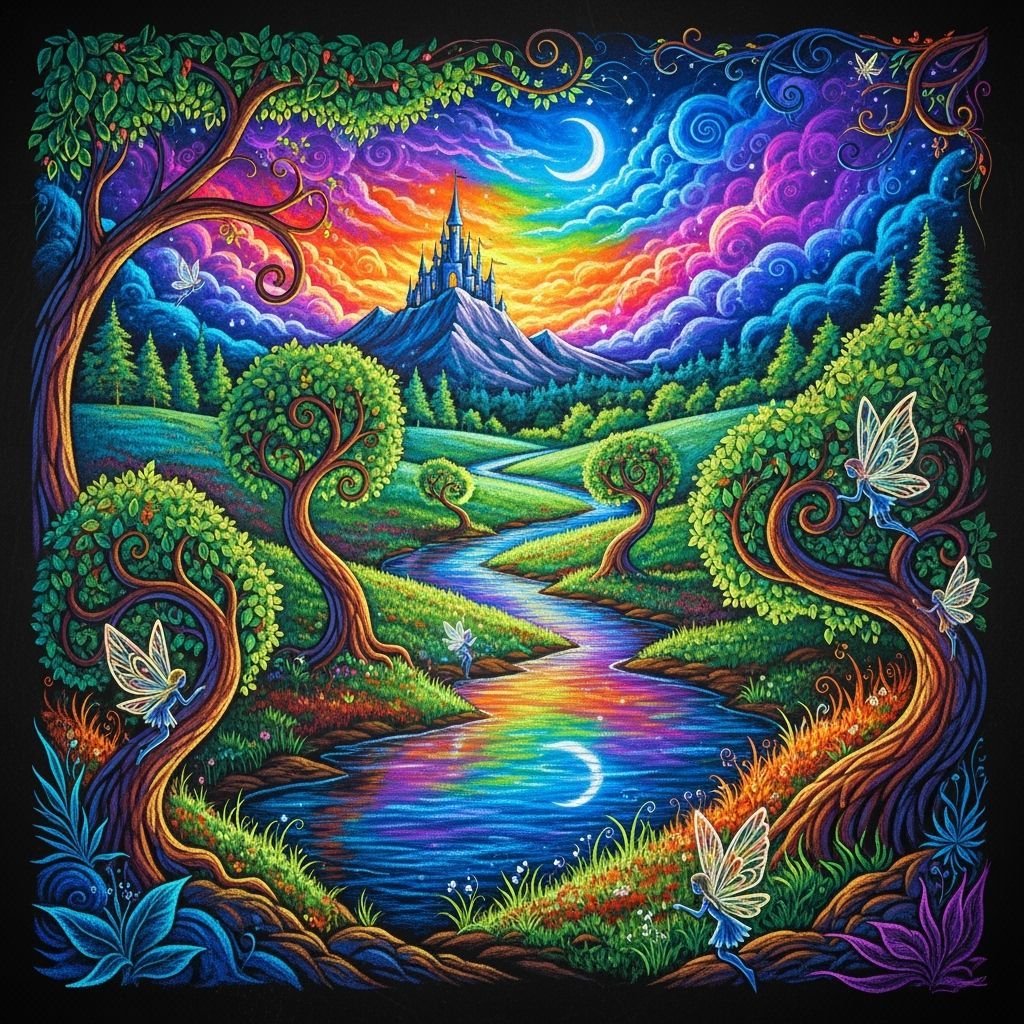 AI Chalk Drawings Gallery - Create Your Own Chalk Art