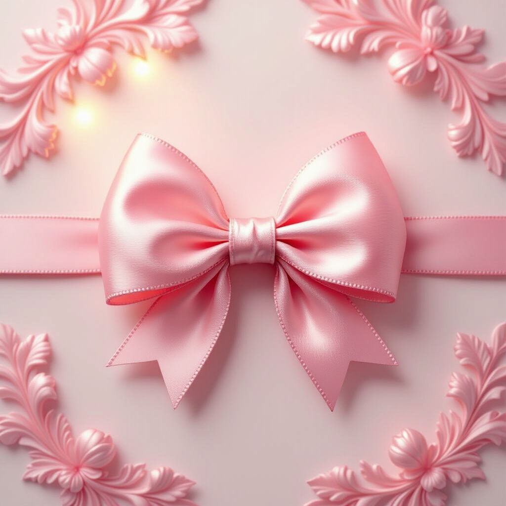 Pink Bow Wallpaper - Create Cute AI Designs