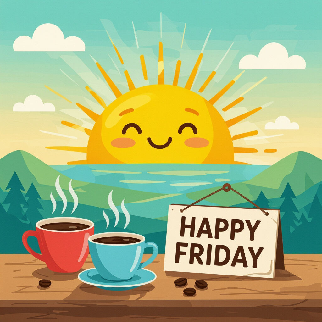 Good Morning Friday Images For Whatsapp - Create & Share