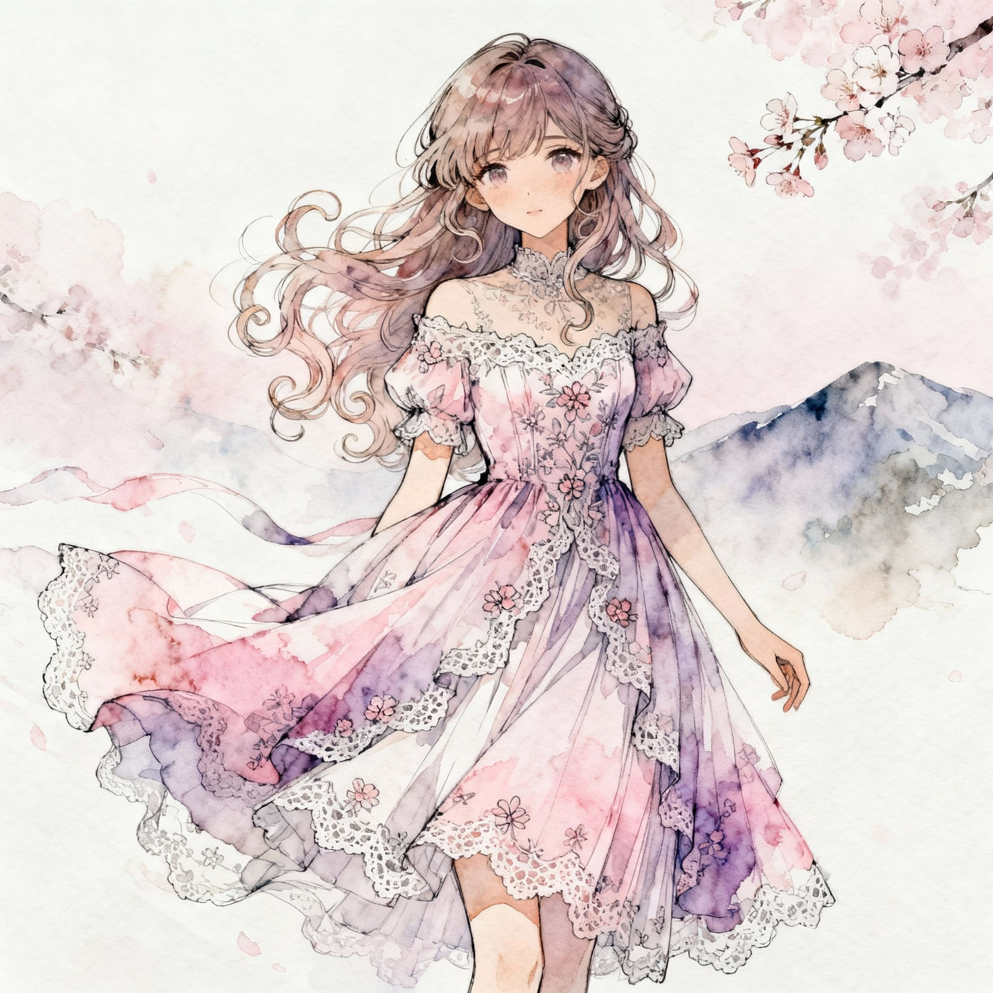 Anime Dress Drawing Gallery - AI Generated Art