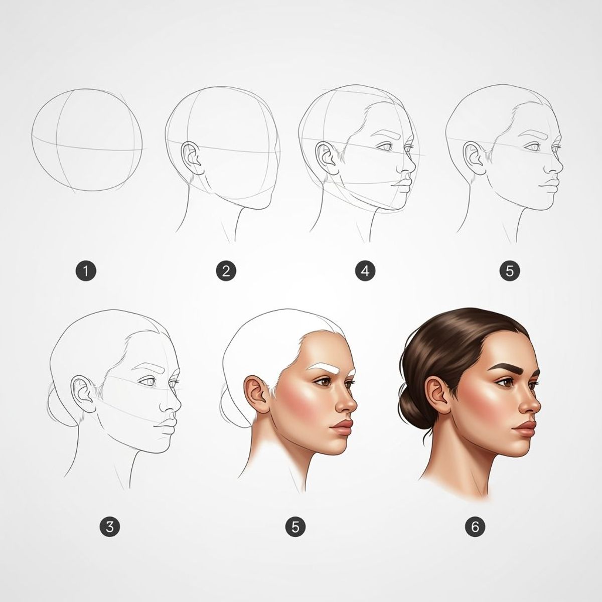 Accurate Side Profile Drawing Tutorials And Tips