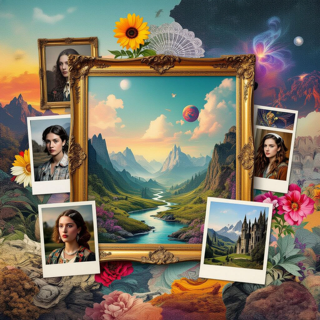 Multi Picture Frames - AI Art Generator