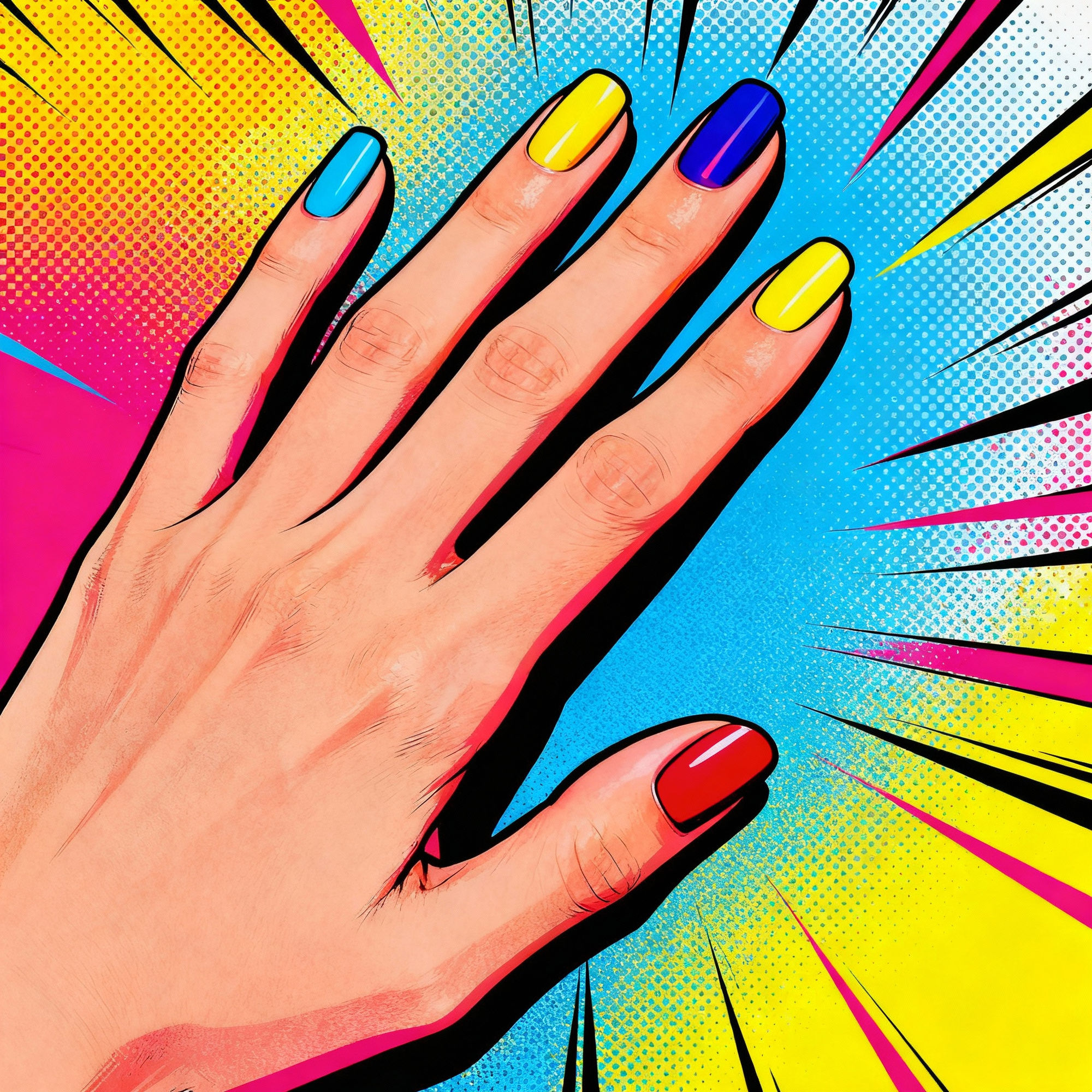 Pop Art Nail Designs - Create Your Own Unique Styles