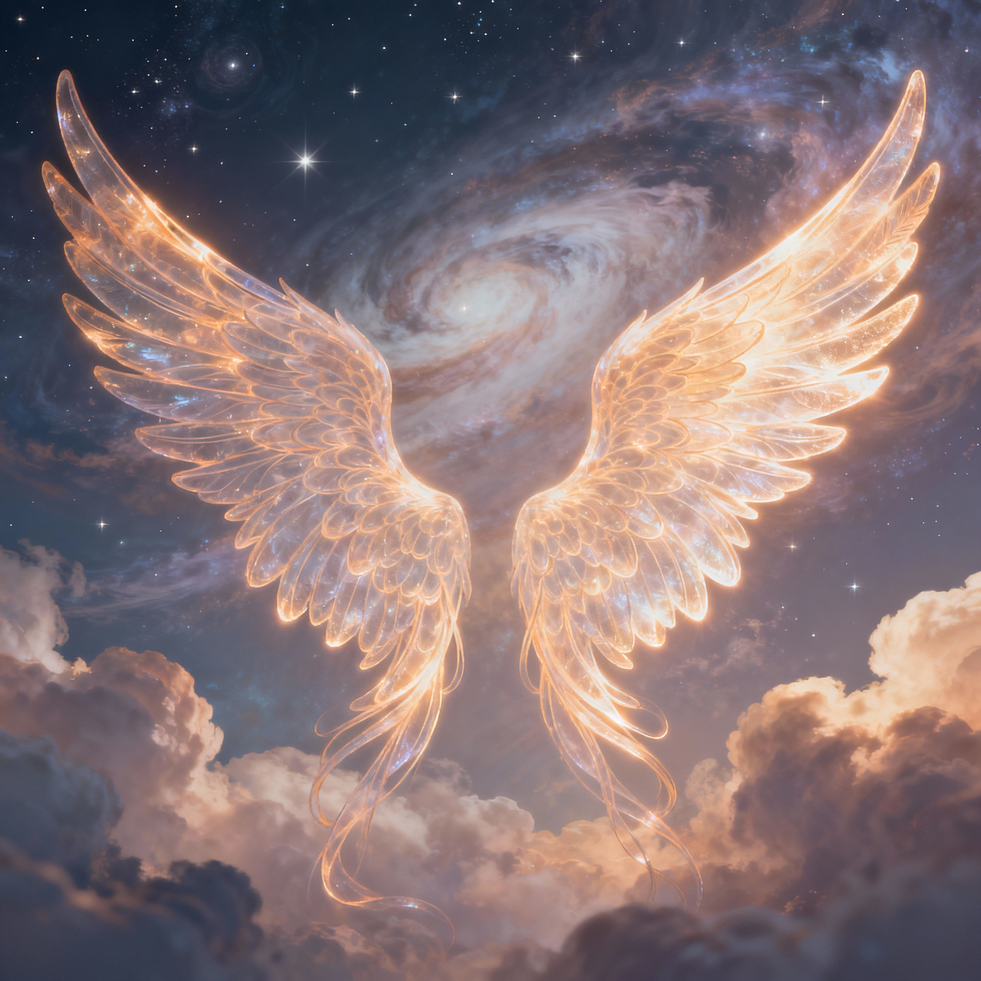 Angel Wing Drawings - AI Generated Art