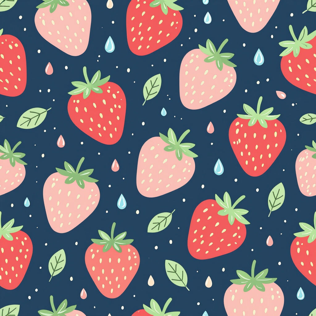 Aesthetic Strawberry Wallpapers - Create & Download