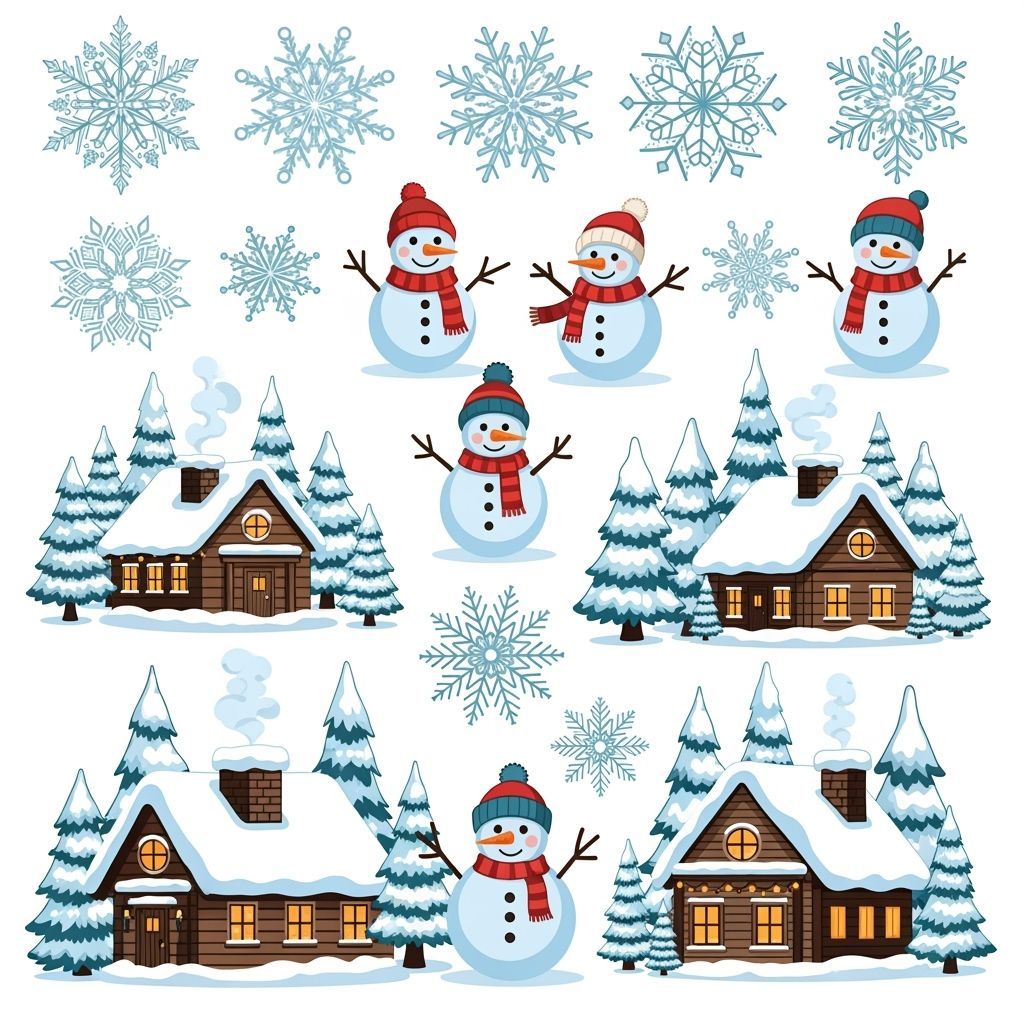Browse AI Winter Clip Art | Create Your Own