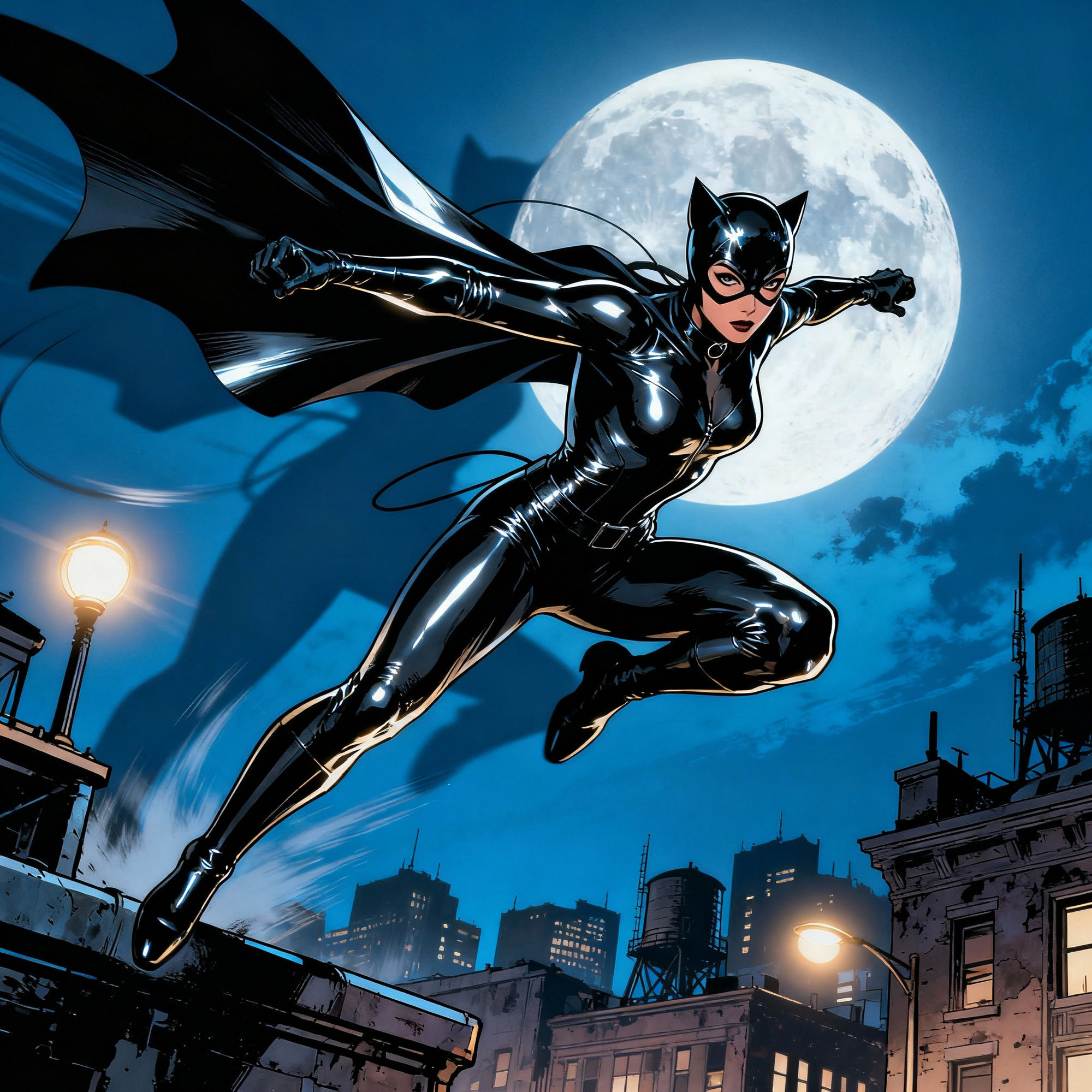 Catwoman Drawings - AI Art Generator