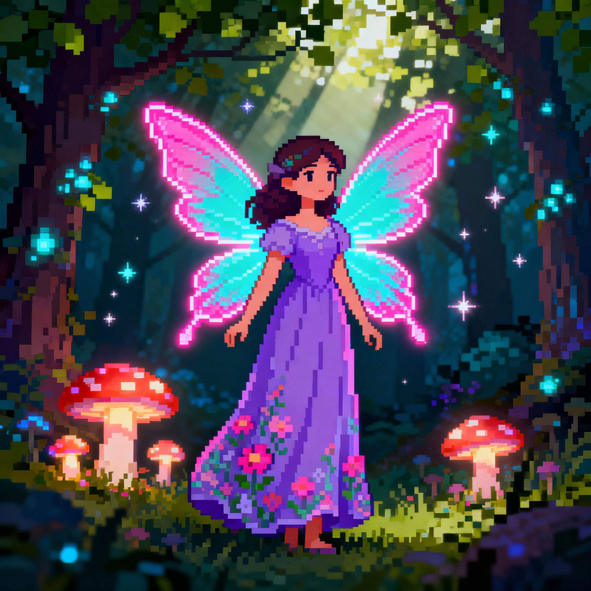 Sprite Drawing Gallery - AI Generated Art