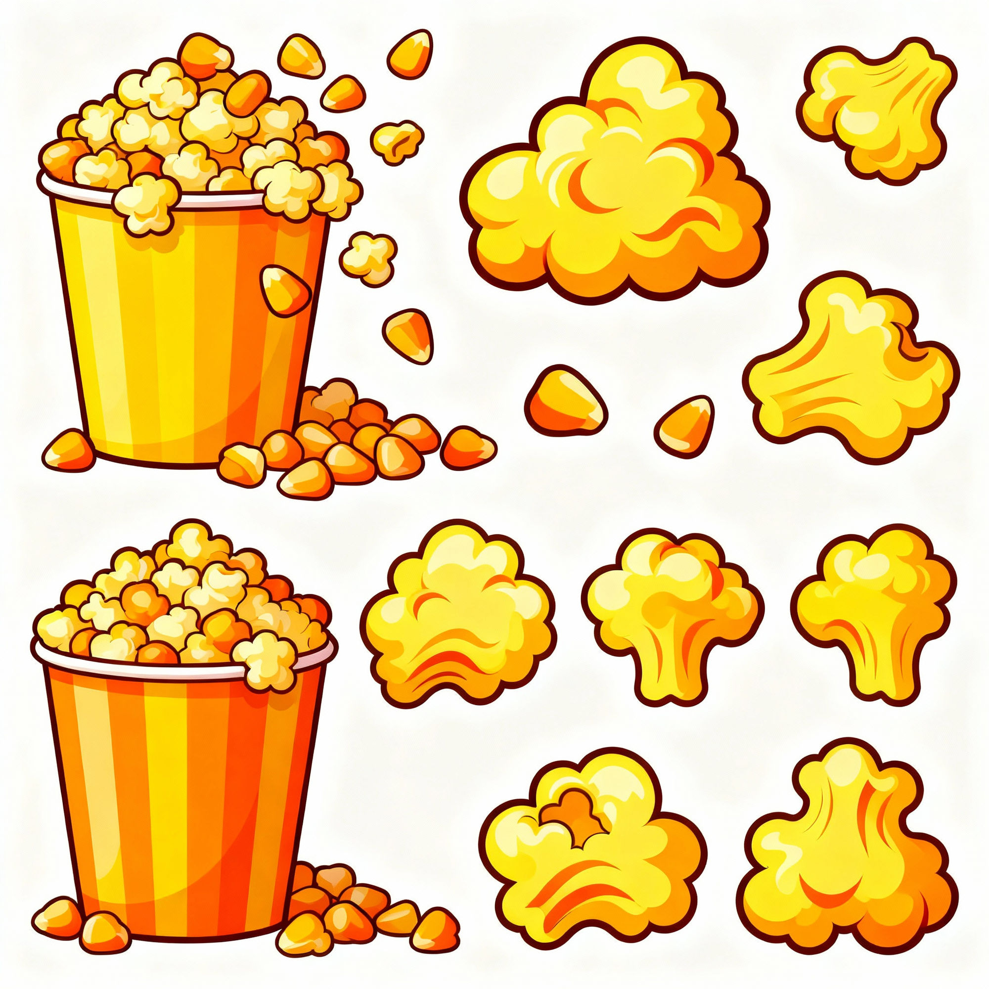 Popcorn Clip Art - Create Fun & Unique Designs
