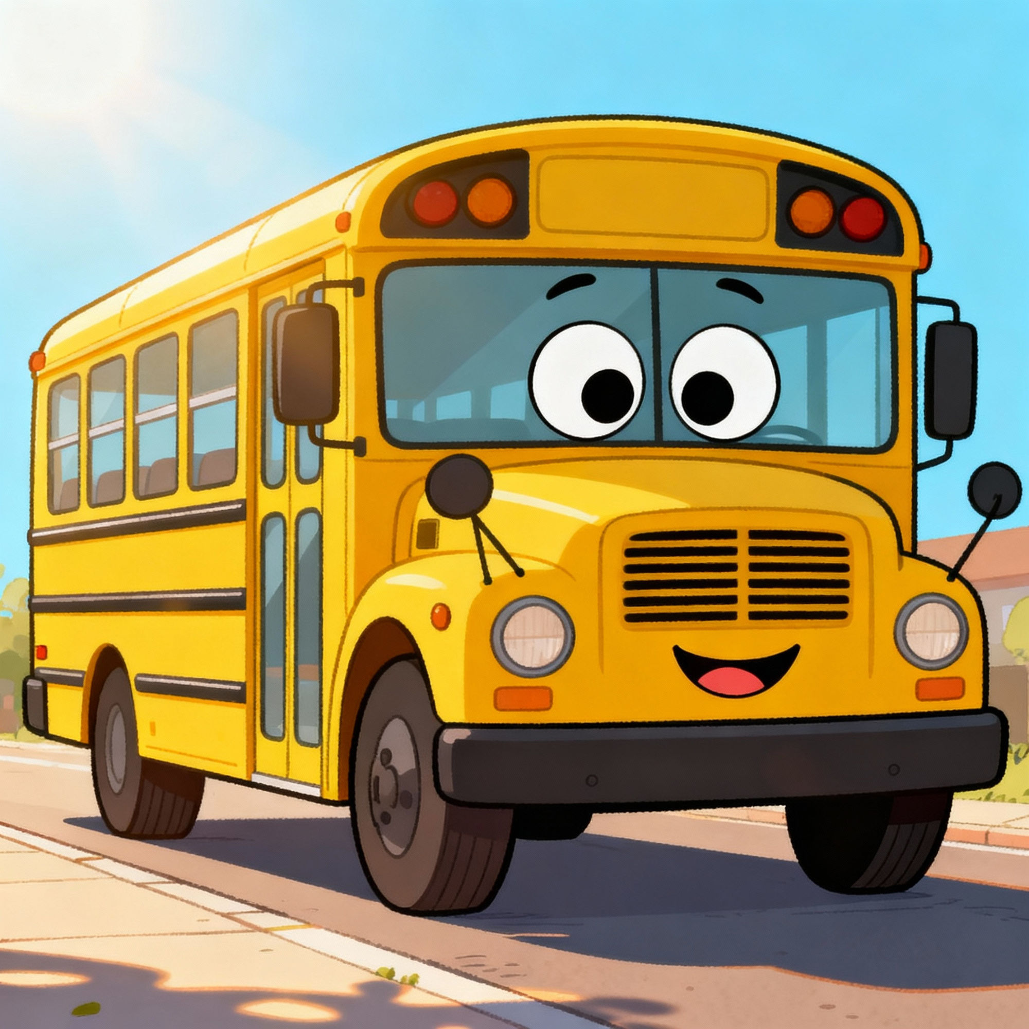 Easy Bus Drawings - Create Simple Bus Art With AI