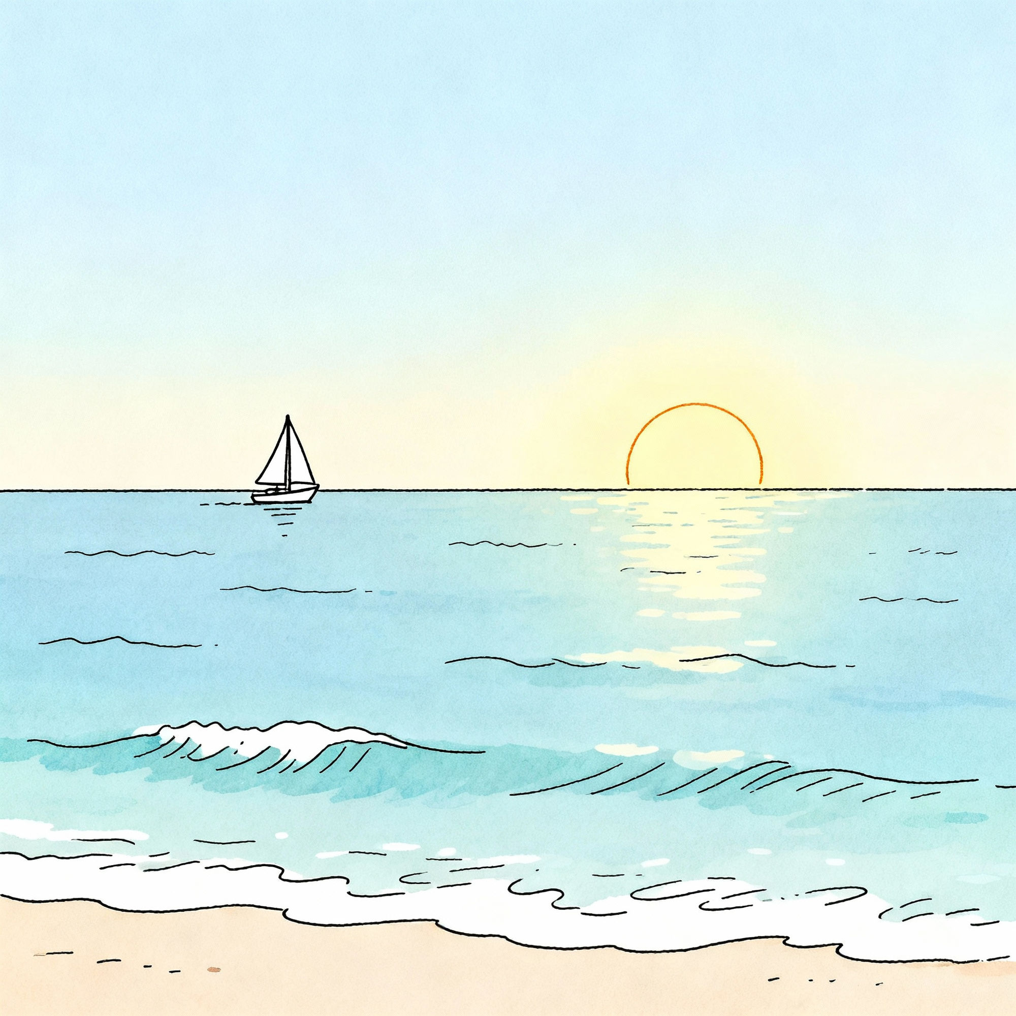Easy Ocean Drawings - Create Beautiful Ocean Art