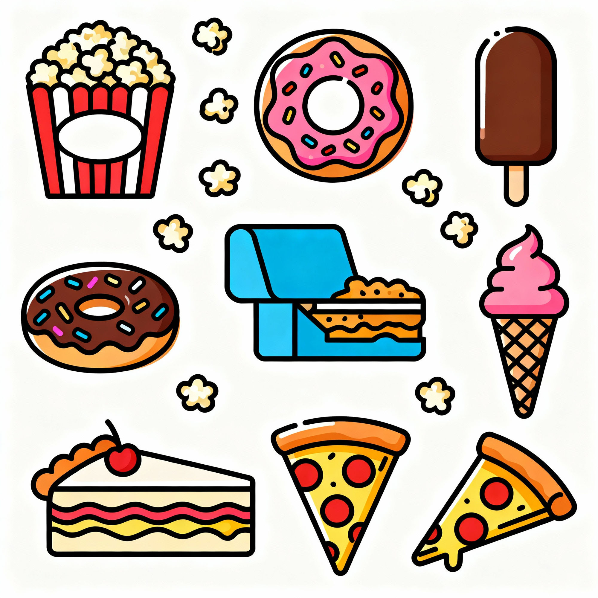 Snacks Clip Art - Create Delicious Designs With AI