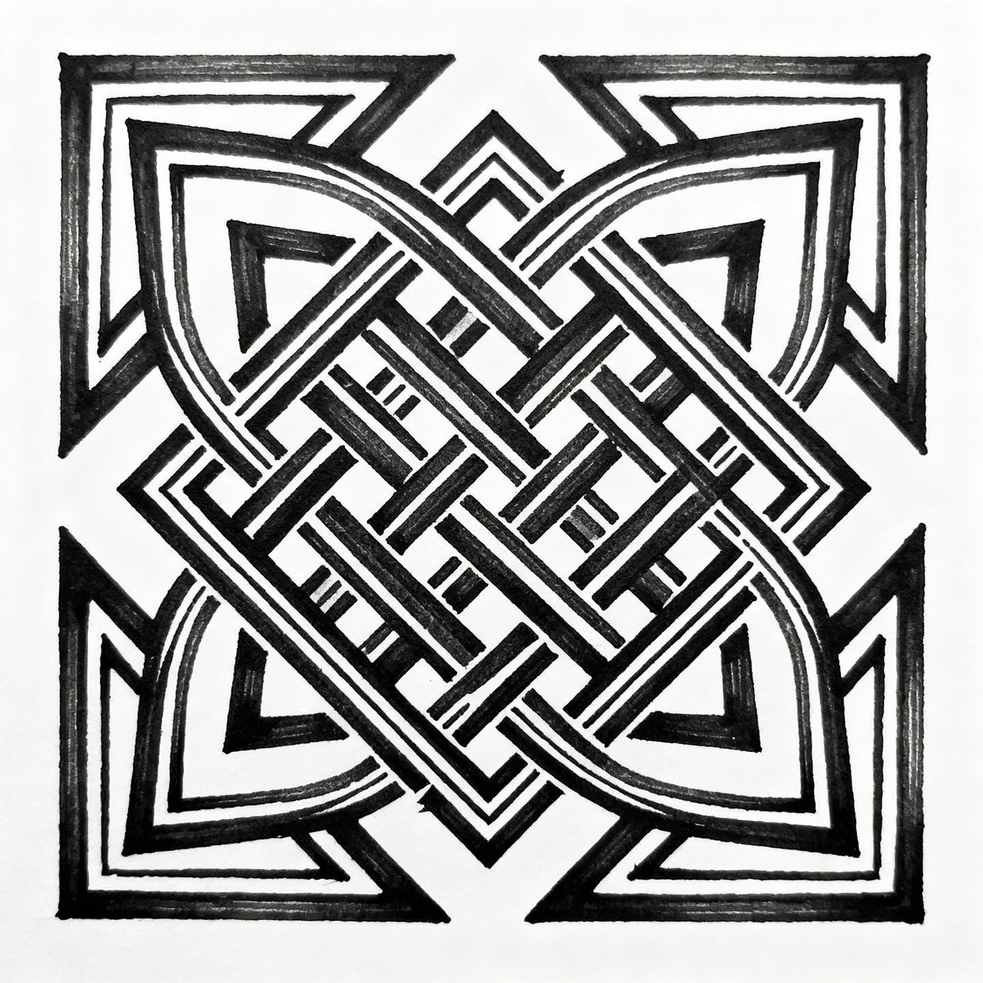 Knot Drawing Gallery - AI Art