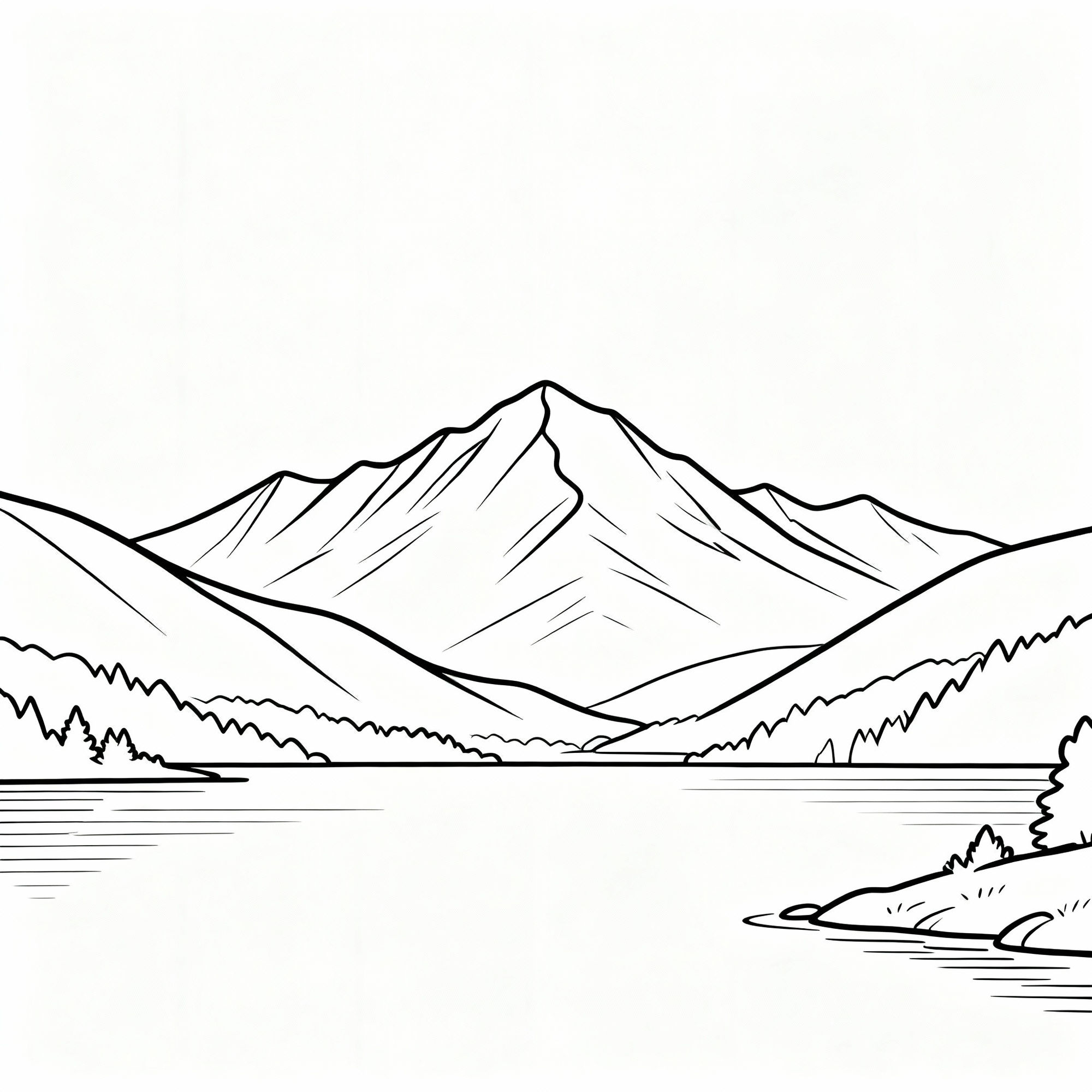 Outline Drawings - AI Generated Art