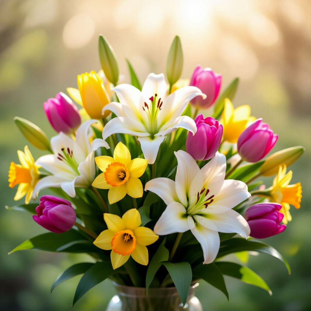 Easter Flowers Images - Create Stunning AI Art