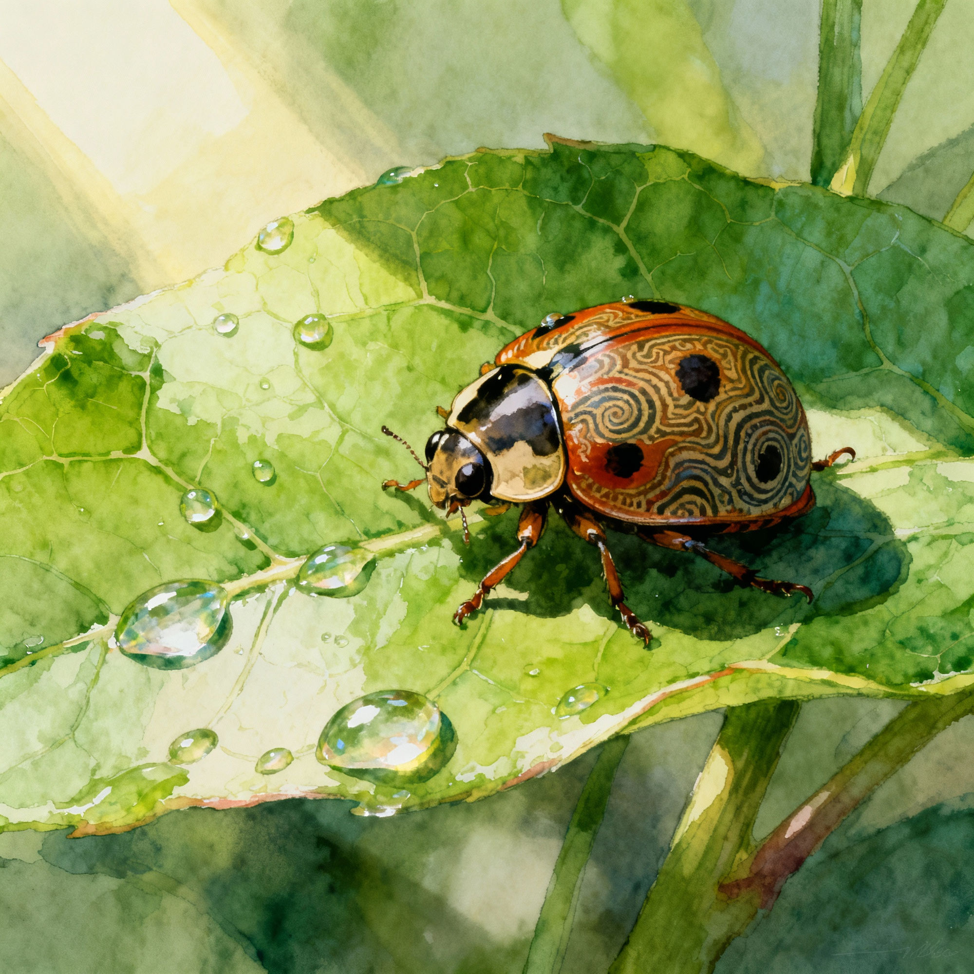 Realistic Ladybug Drawings - AI Art Gallery