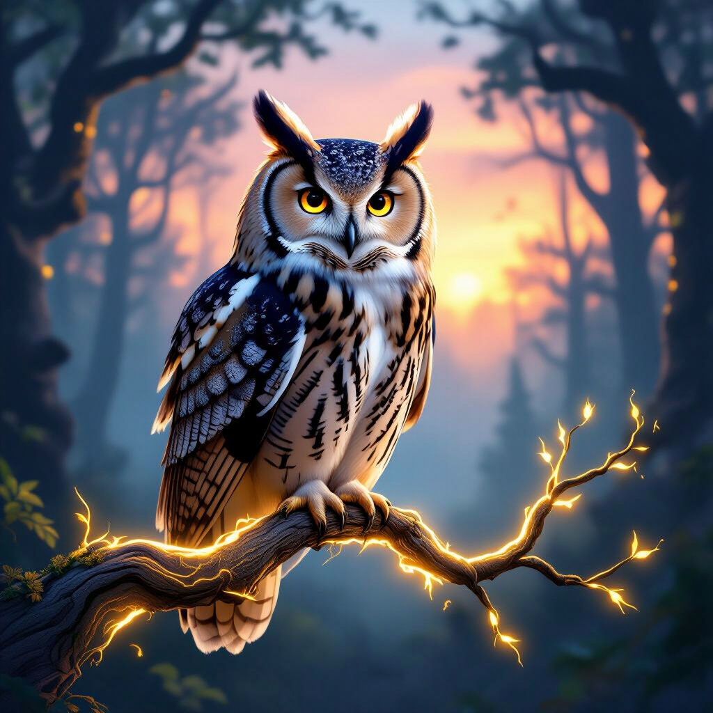 AI Owl Wallpapers - Unique Designs For Your Desktop & Mobile